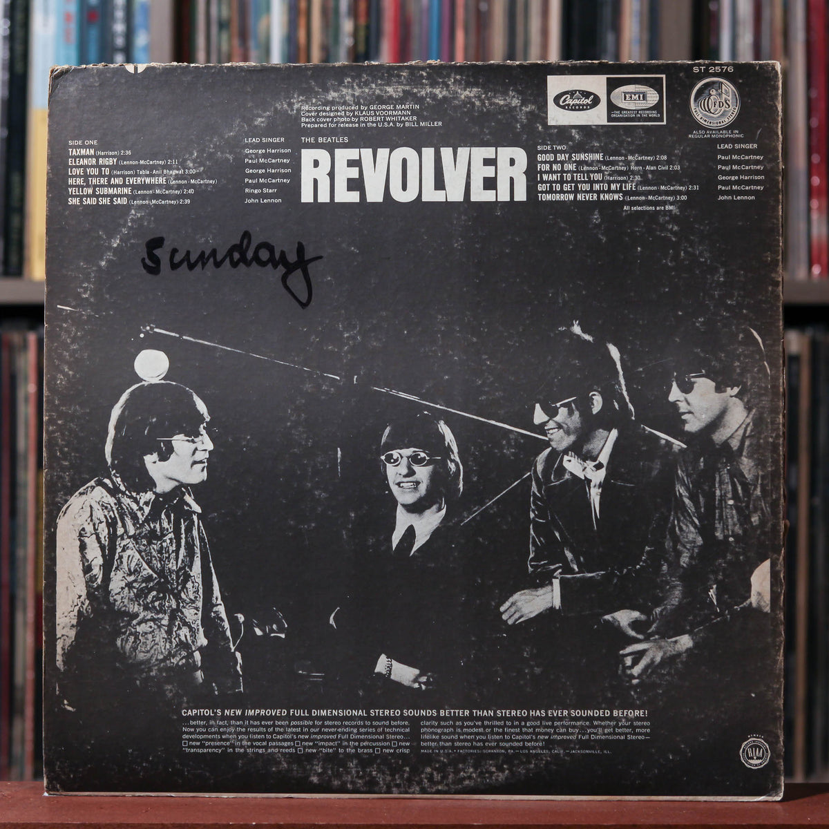 The Beatles - Revolver - 1969 Capitol Records, VG/VG