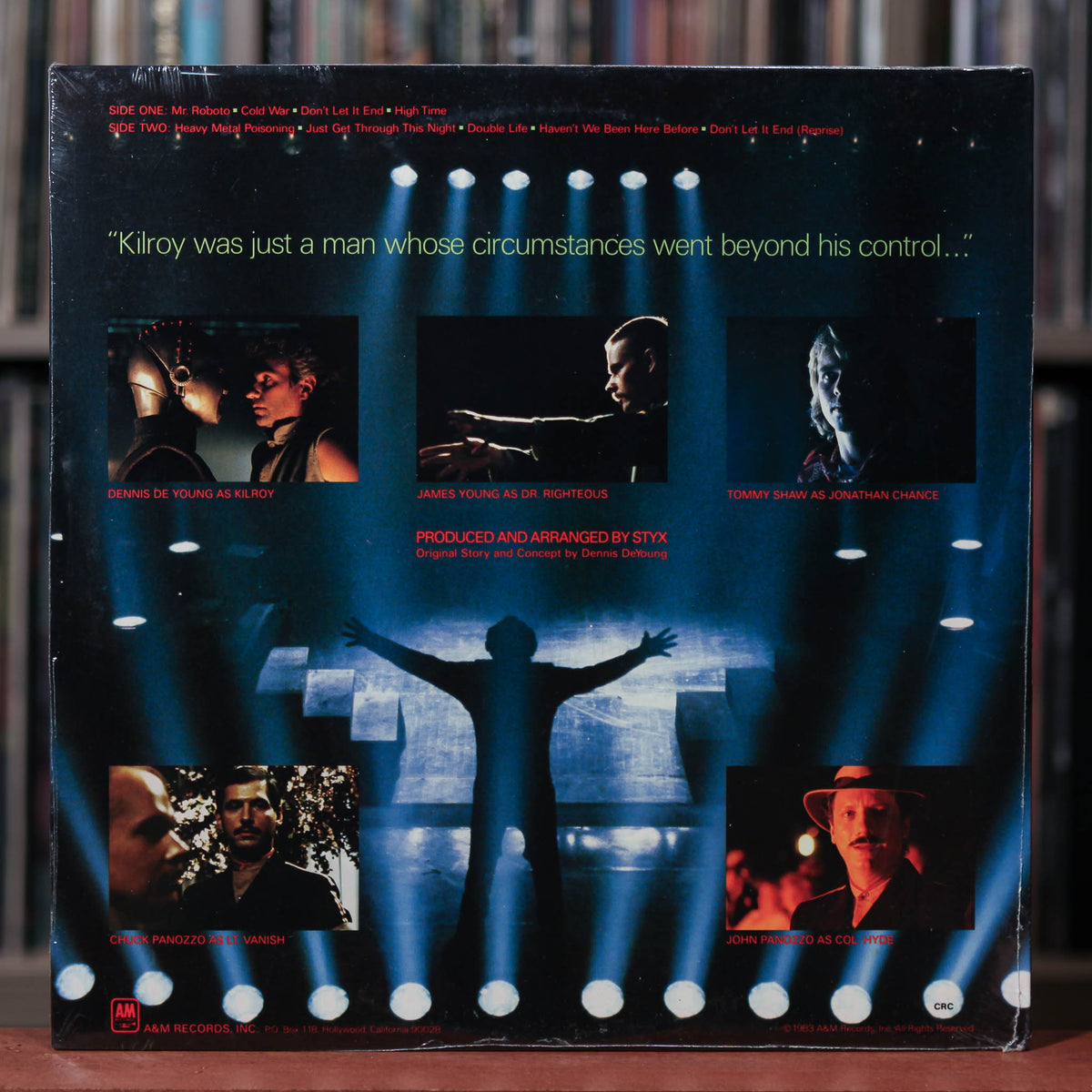 Styx - Kilroy Was Here - 1983 A&M, SEALED