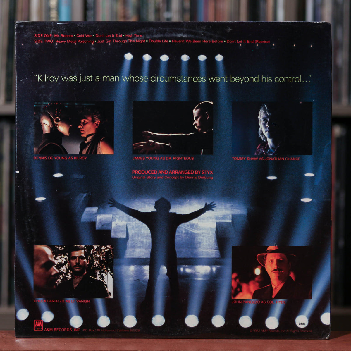 Styx - Kilroy Was Here - 1983 A&M, SEALED