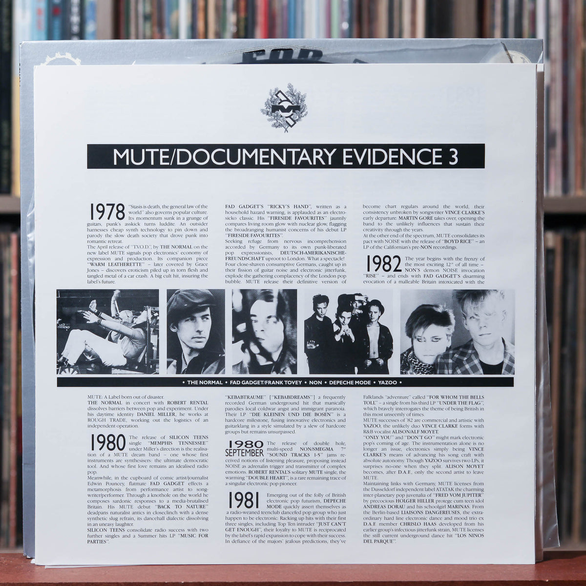 Laibach - Sympathy For The Devil - W/ INSERTS 1988 Restless Records, E