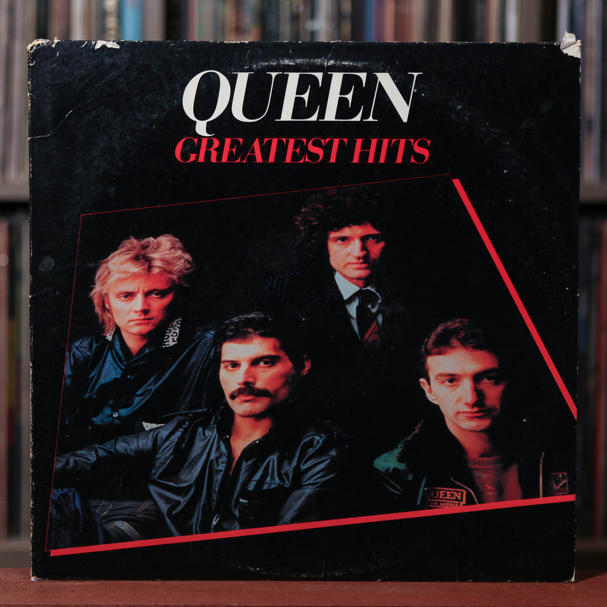Queen - Greatest Hits - 1981 Elektra - VG+ Media