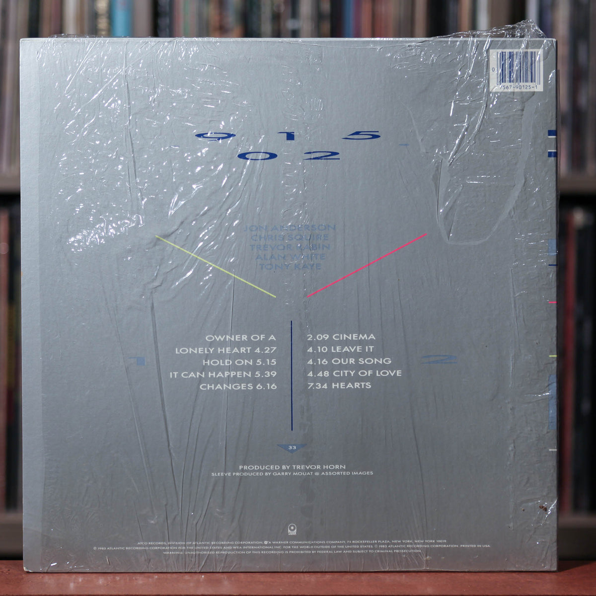 Yes - 90125 - 1982 ATCO, VG+/EX w/Shrink