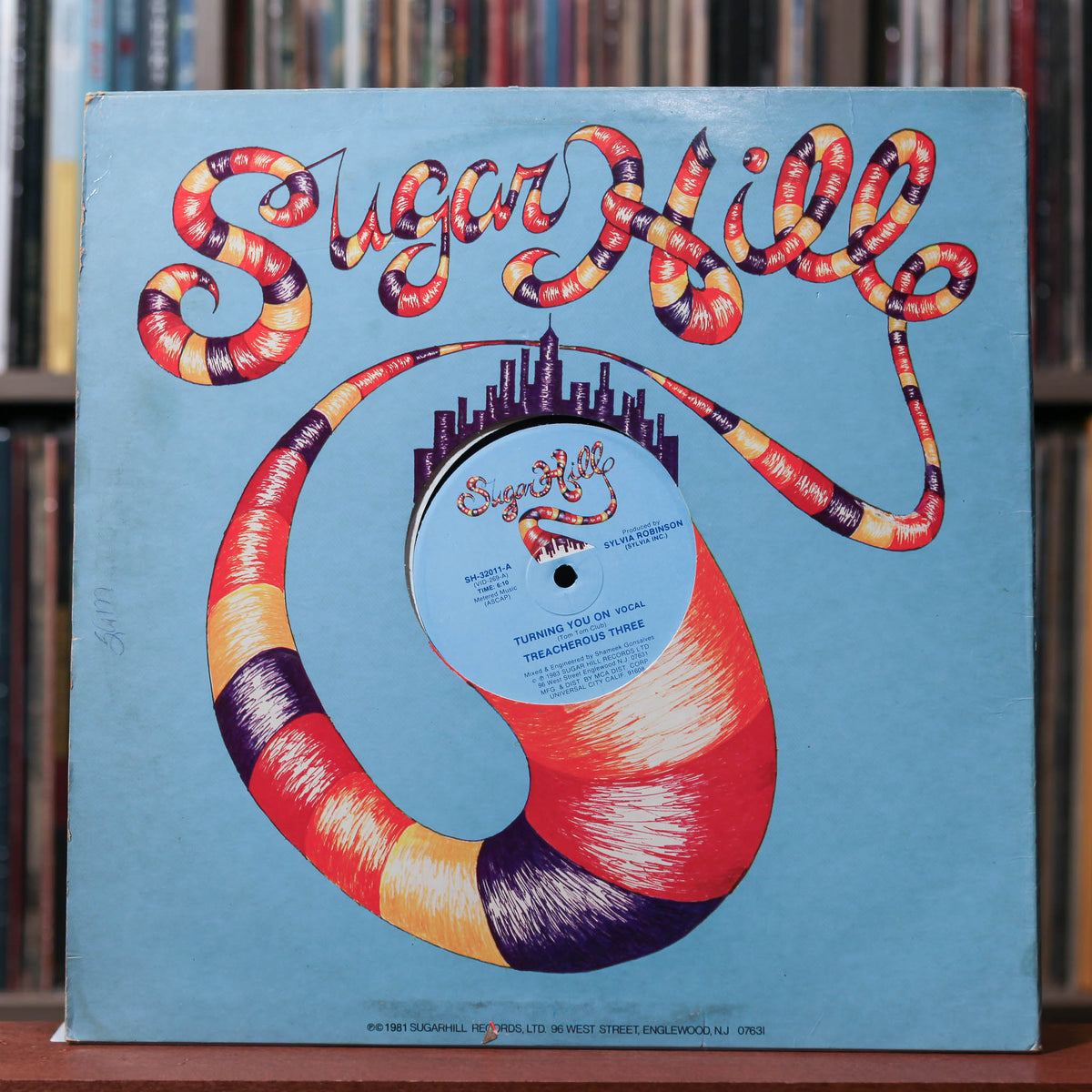 Grandmaster Flash, Treacherous Three, Shugar Hill Gang- 3, 12 Singles