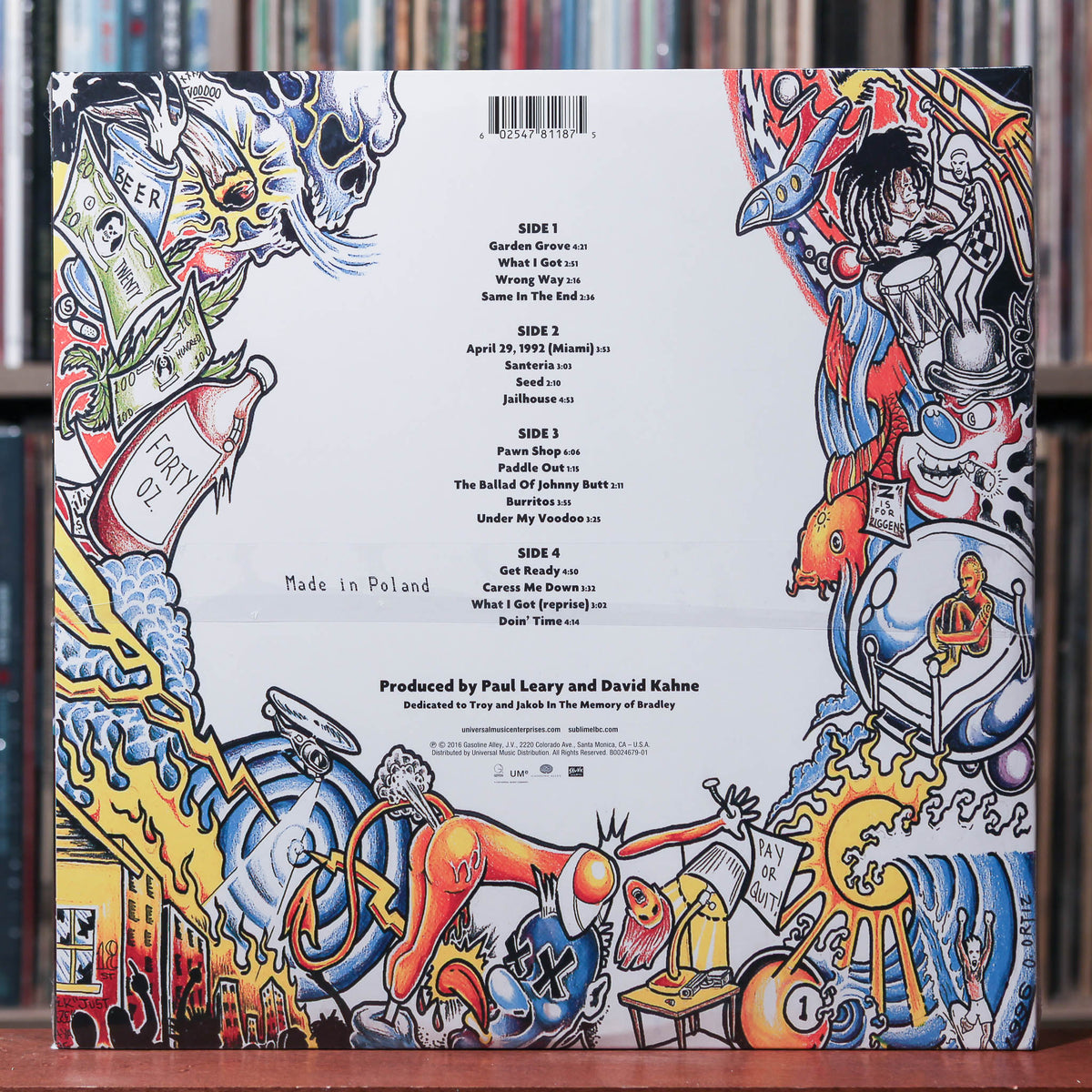 Sublime - Sublime - 2LP 2021 Gasoline Alley SEALED
