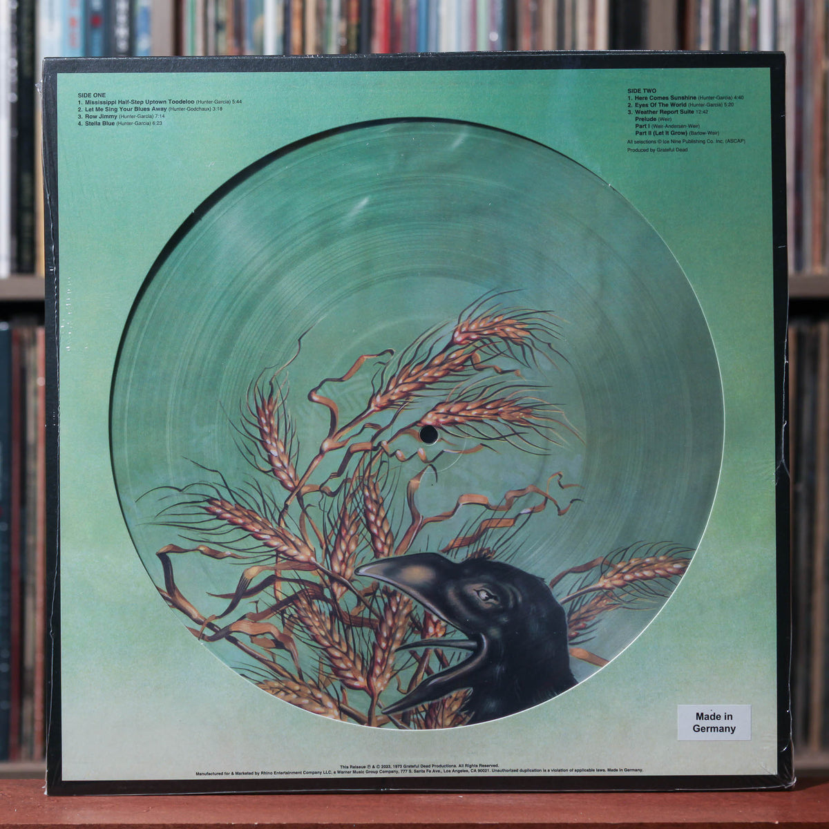 The Grateful Dead - Wake Of The Flood - PICTURE DISC 2023 Rhino Record