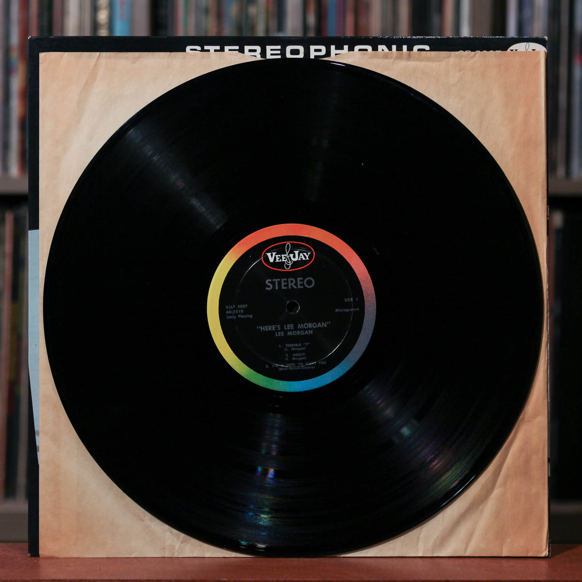 Lee Morgan - Here's Lee Morgan - 1960 Vee Jay Records, VG/VG