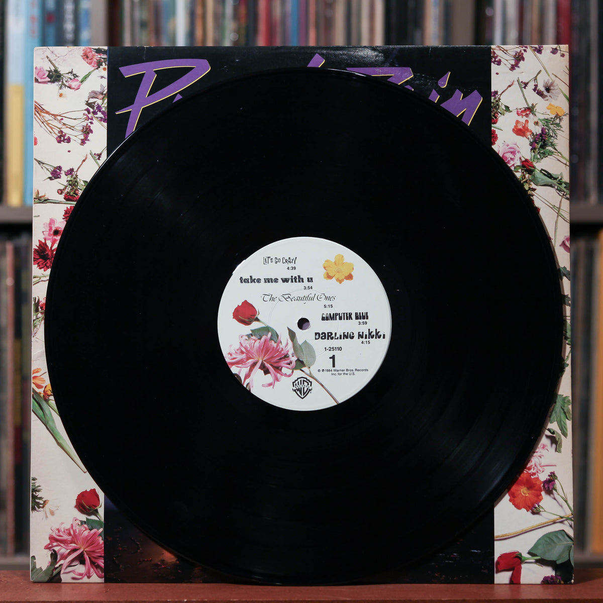 Prince And The Revolution - Purple Rain - W/ POSTER 1984 Warner Bros.