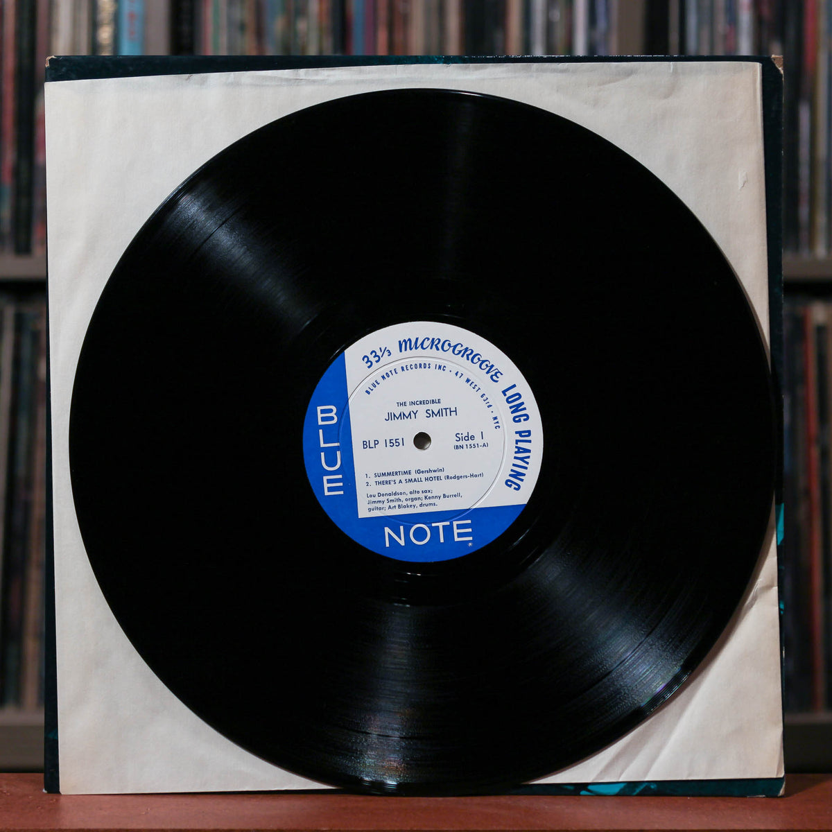 Jimmy Smith - Jimmy Smith At The Organ (Volume 1) - 1959 Blue Note, VG