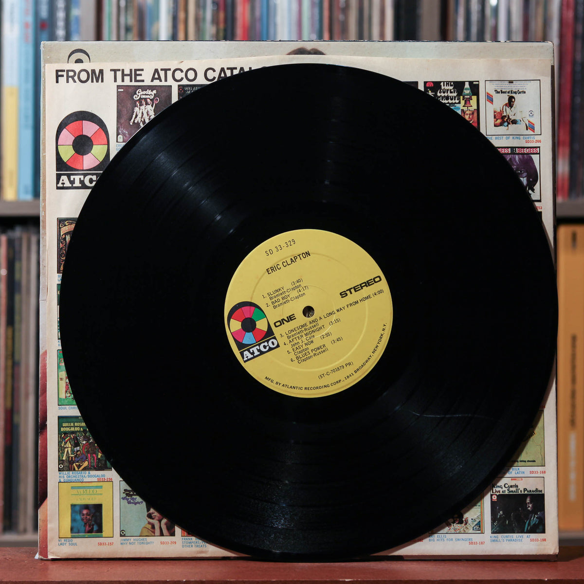 Eric Clapton - Eric Clapton - 1970 ATCO Records, VG/VG+