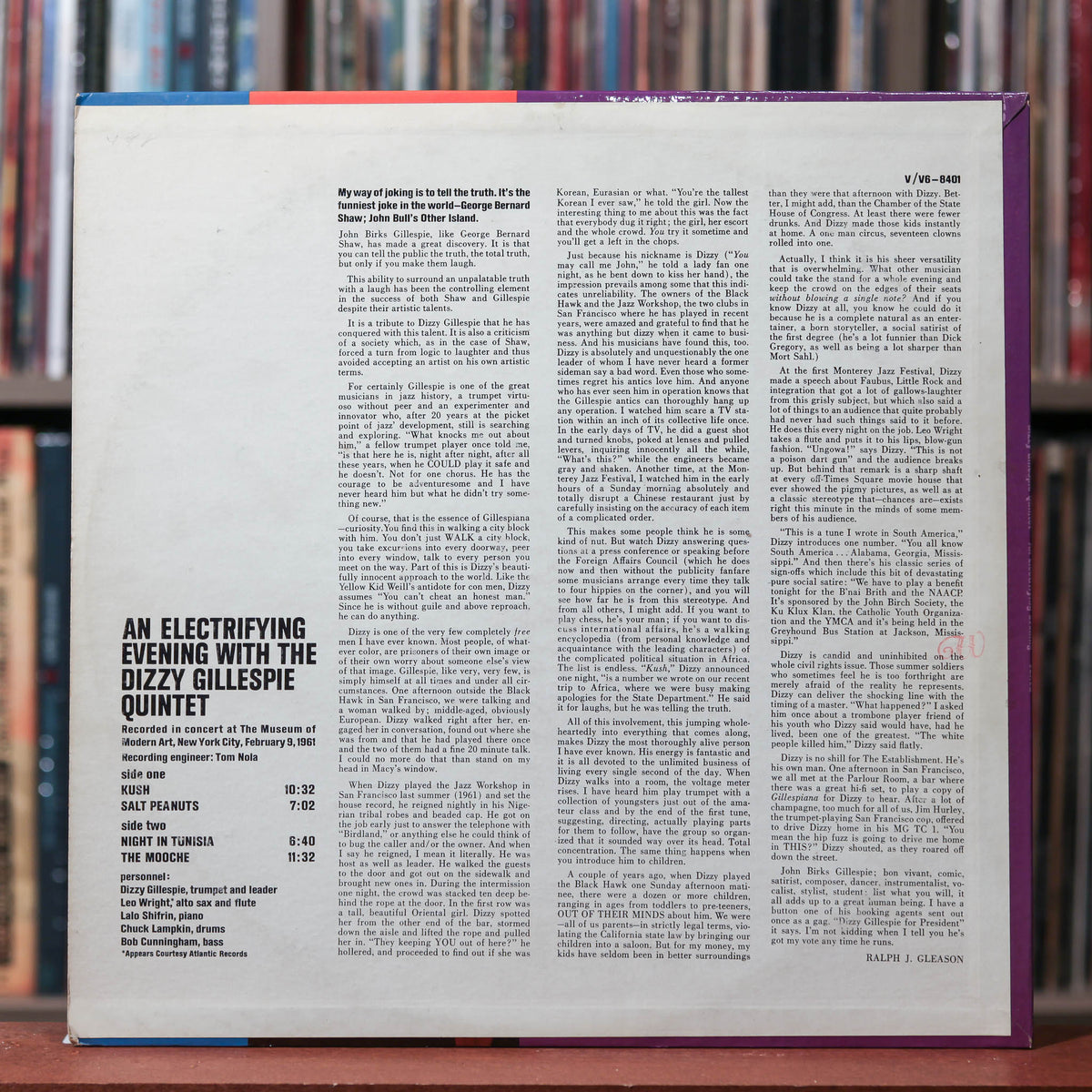 Dizzy Gillespie Quintet - An Electrifying Evening With The Dizzy Gille