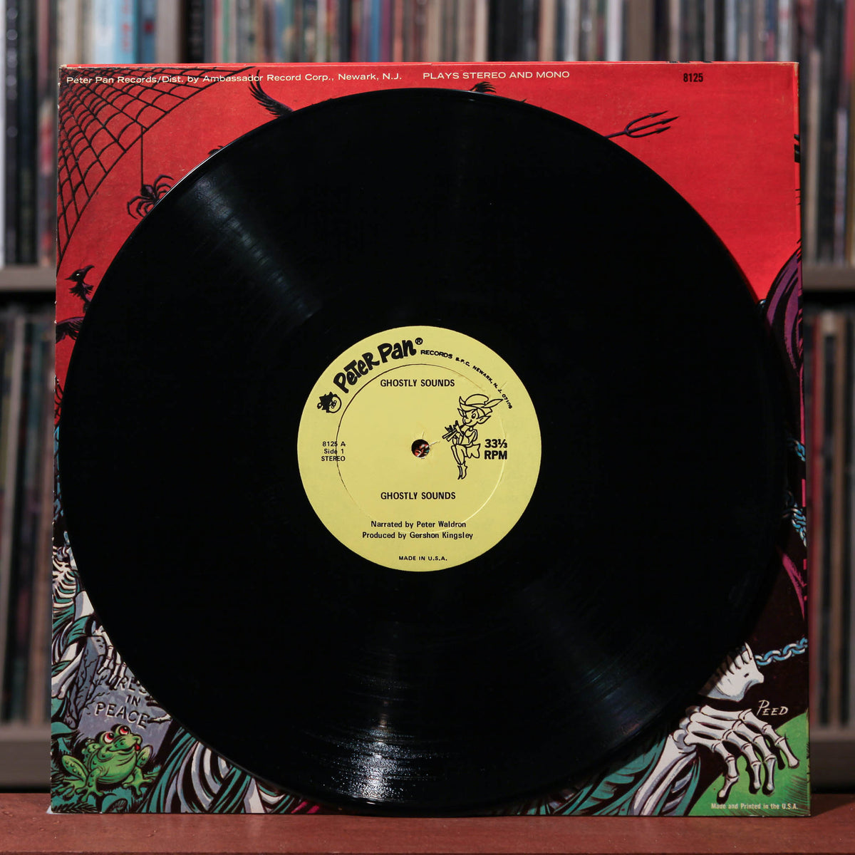 Peter Waldron - Ghostly Sounds - 1973 Peter Pan Records, VG+/VG