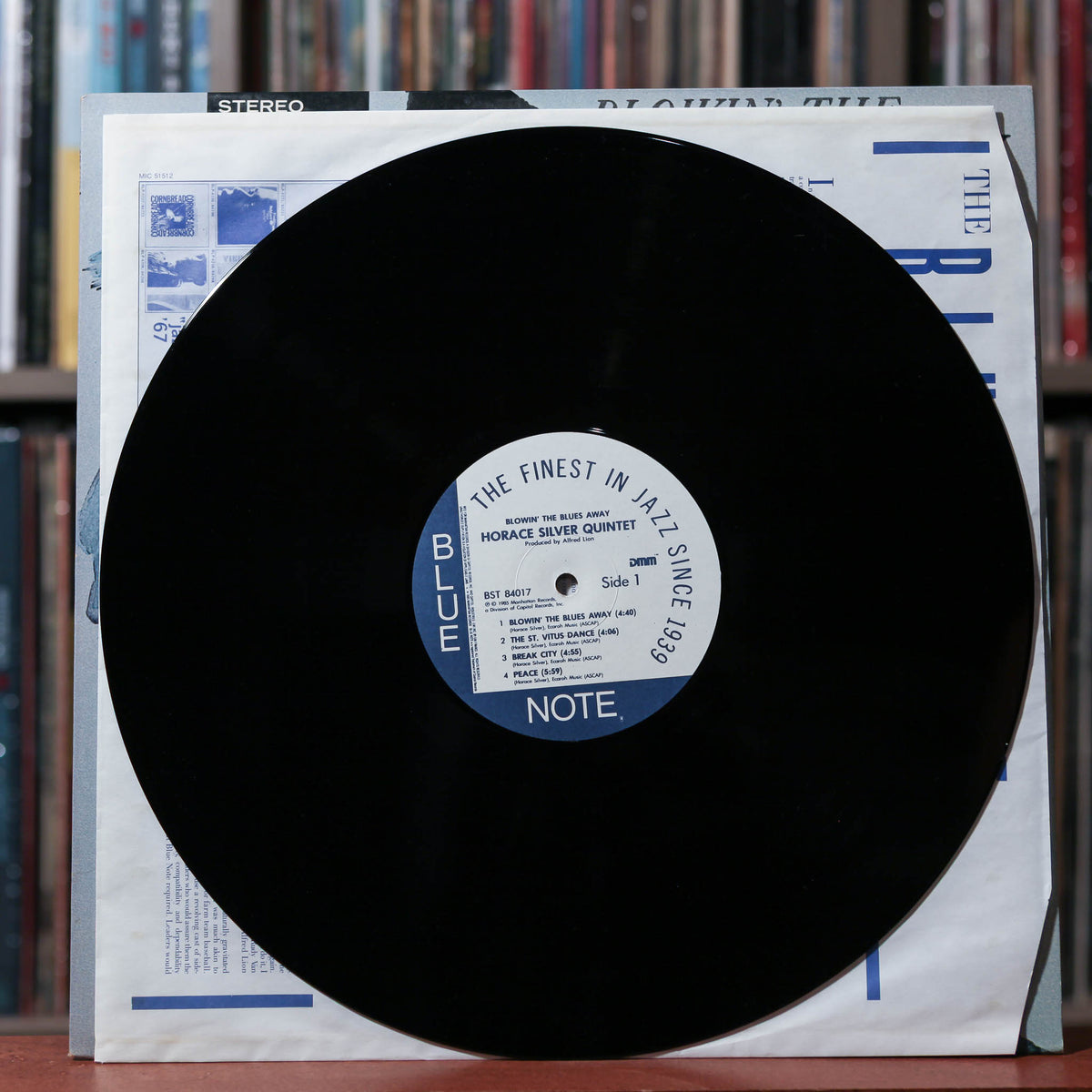 The Horace Silver Quintet - Blowin' The Blues Away - 1985 Blue Note, E