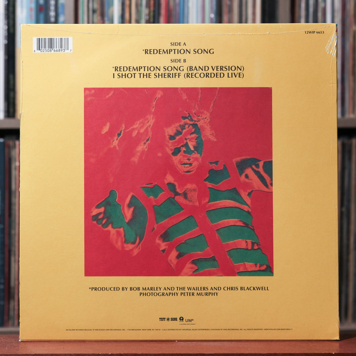 Bob Marley & The Wailers - Redemption Song - RSD CLEAR VINYL 2020 Tuff