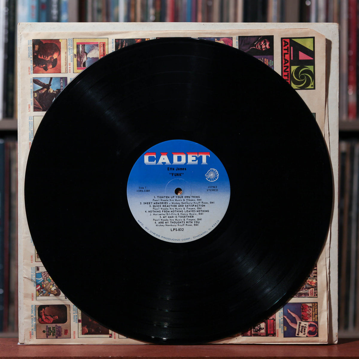 Etta James - Etta James Sings Funk - 1970 Cadet, VG/VG