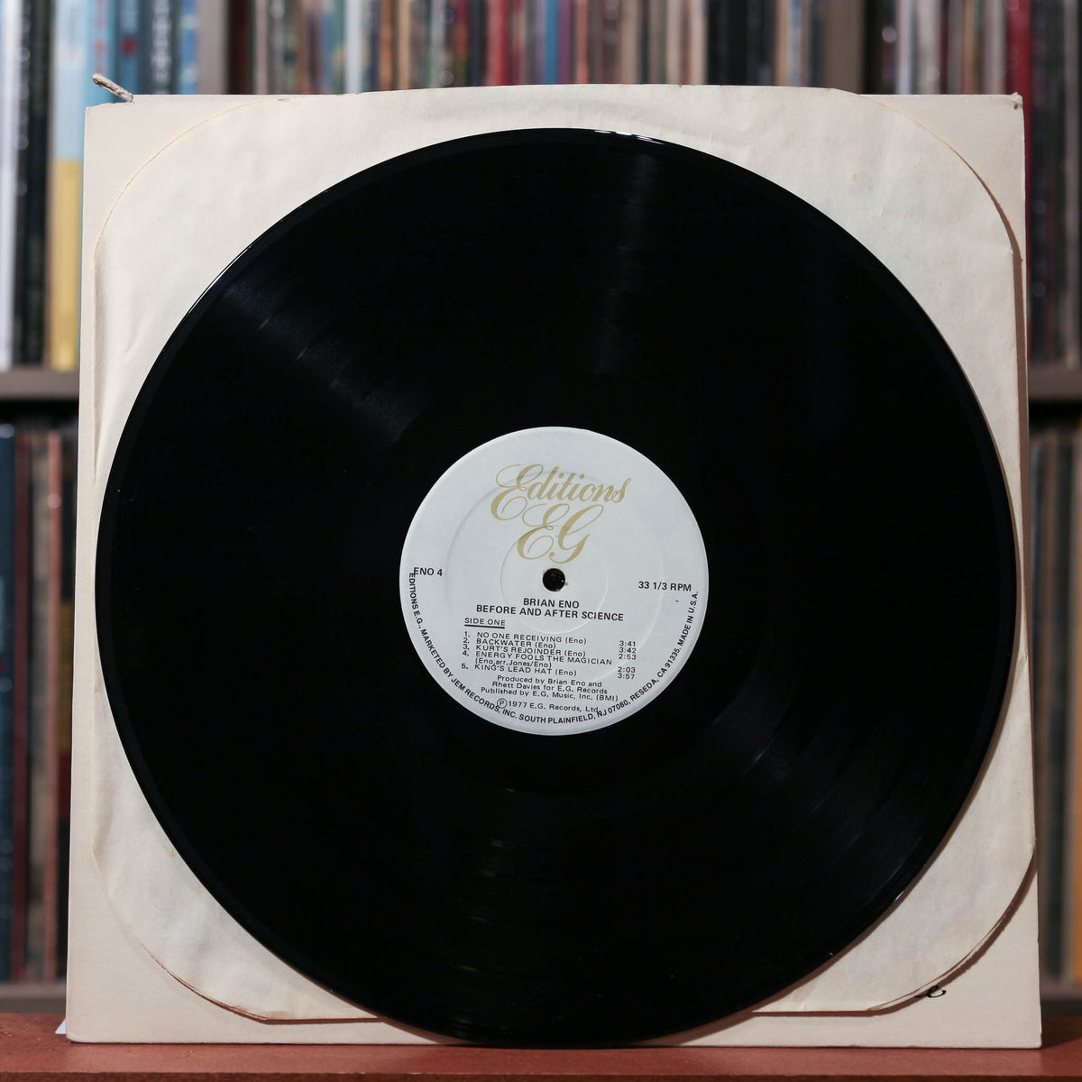 Brian Eno - Before And After Science - 1981 Editions EG, VG/VG+