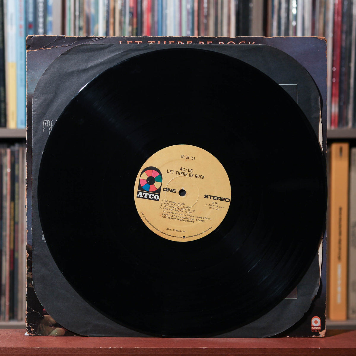 AC/DC - Let There Be Rock - 1977 ATCO Records