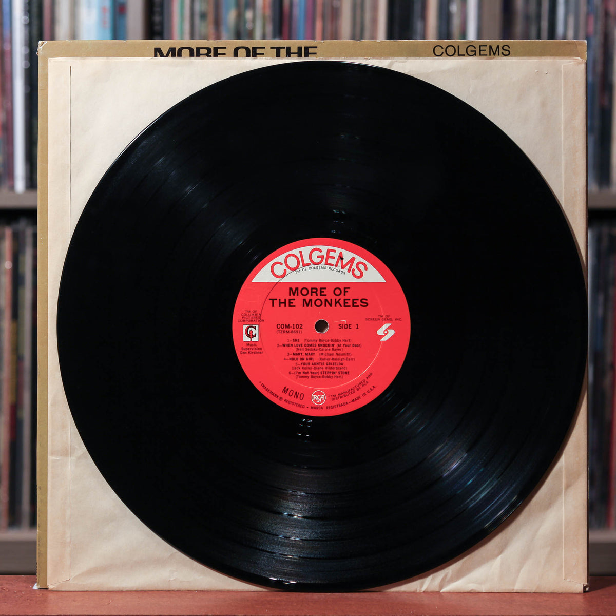 The Monkees - More Of The Monkees - MONO - 1967 Colgems, VG+/VG+