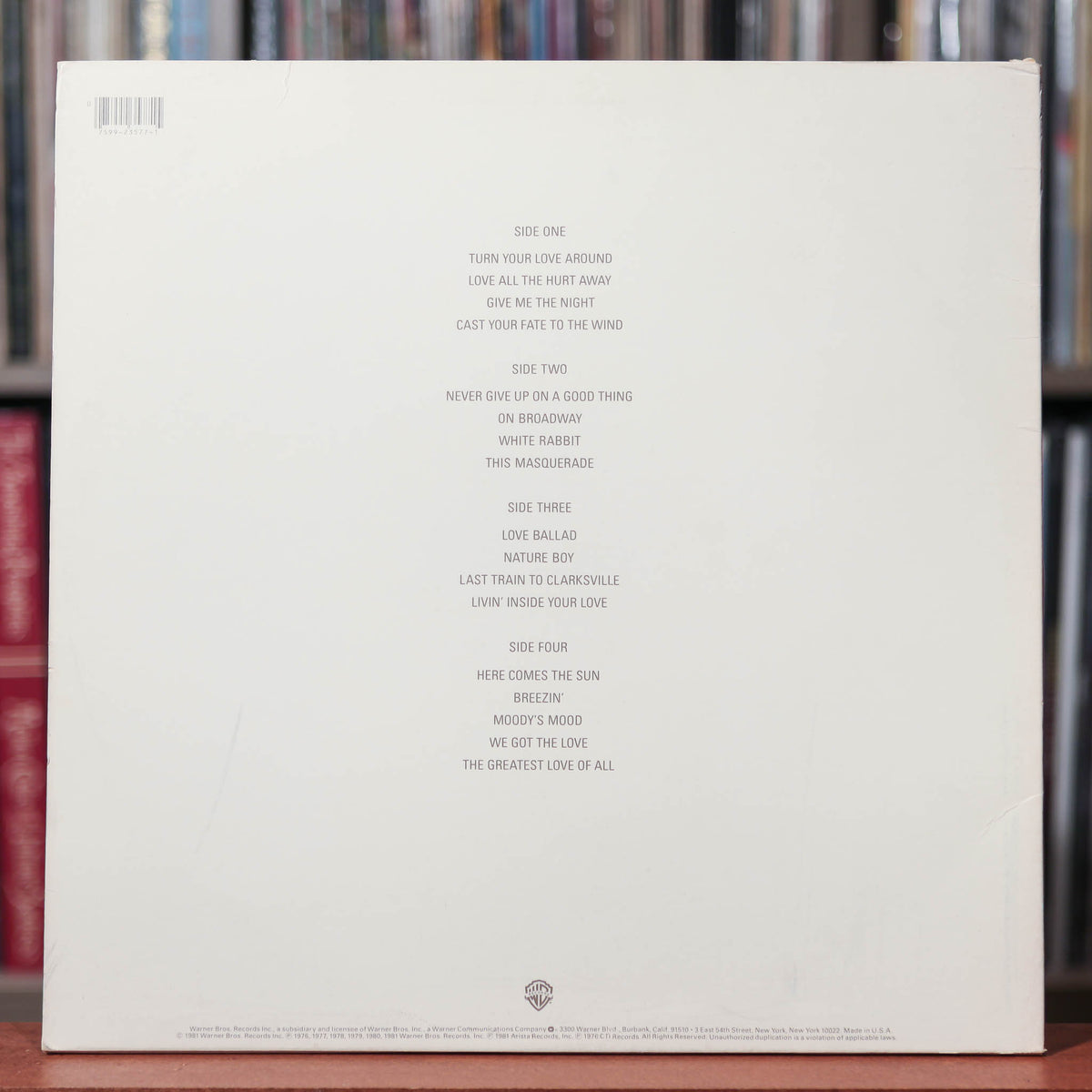George Benson - The George Benson Collection - 2LP - 1981 Warner Bros,
