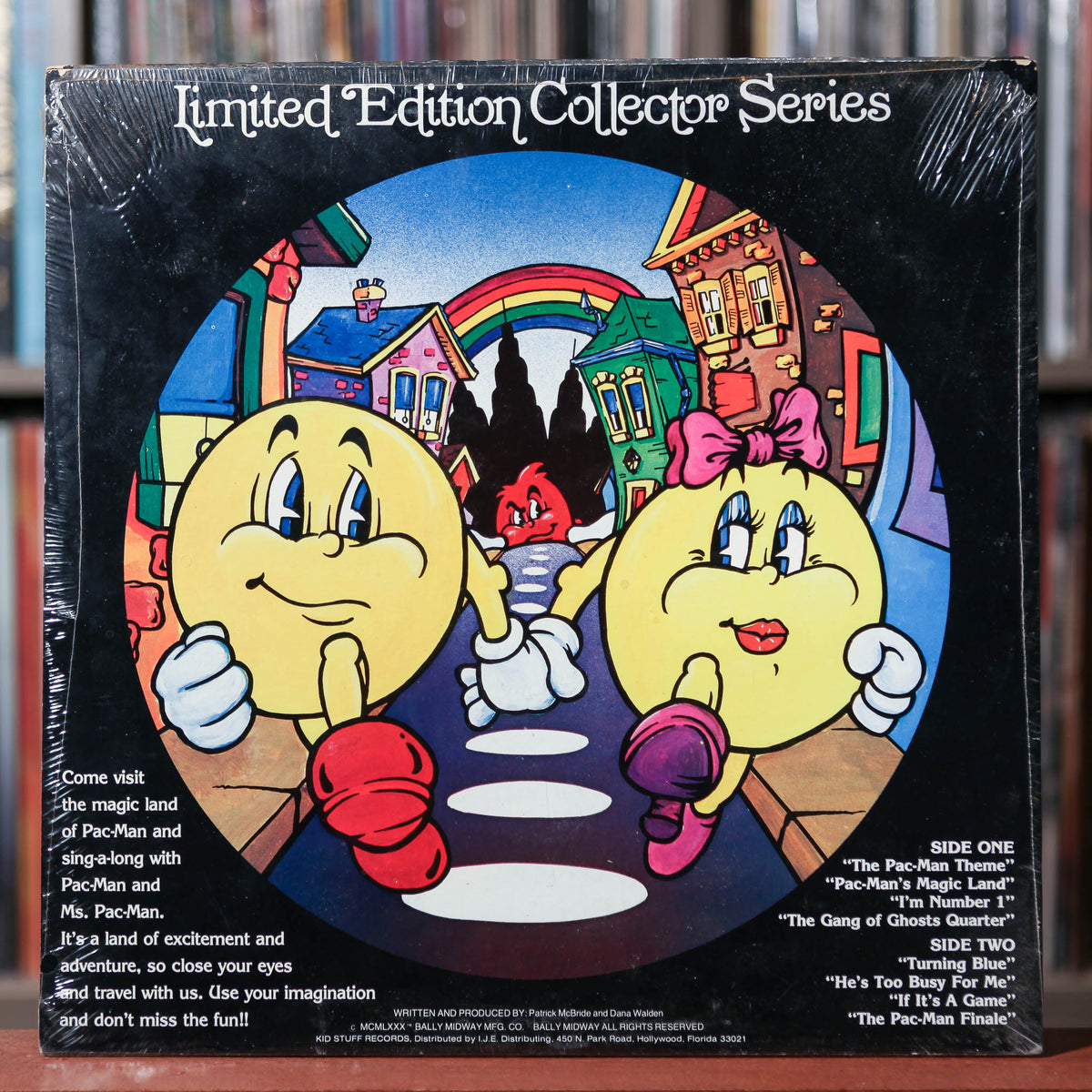 Patrick McBride, Dana Walden - The Pac Man Album - Picture Disk - 1980
