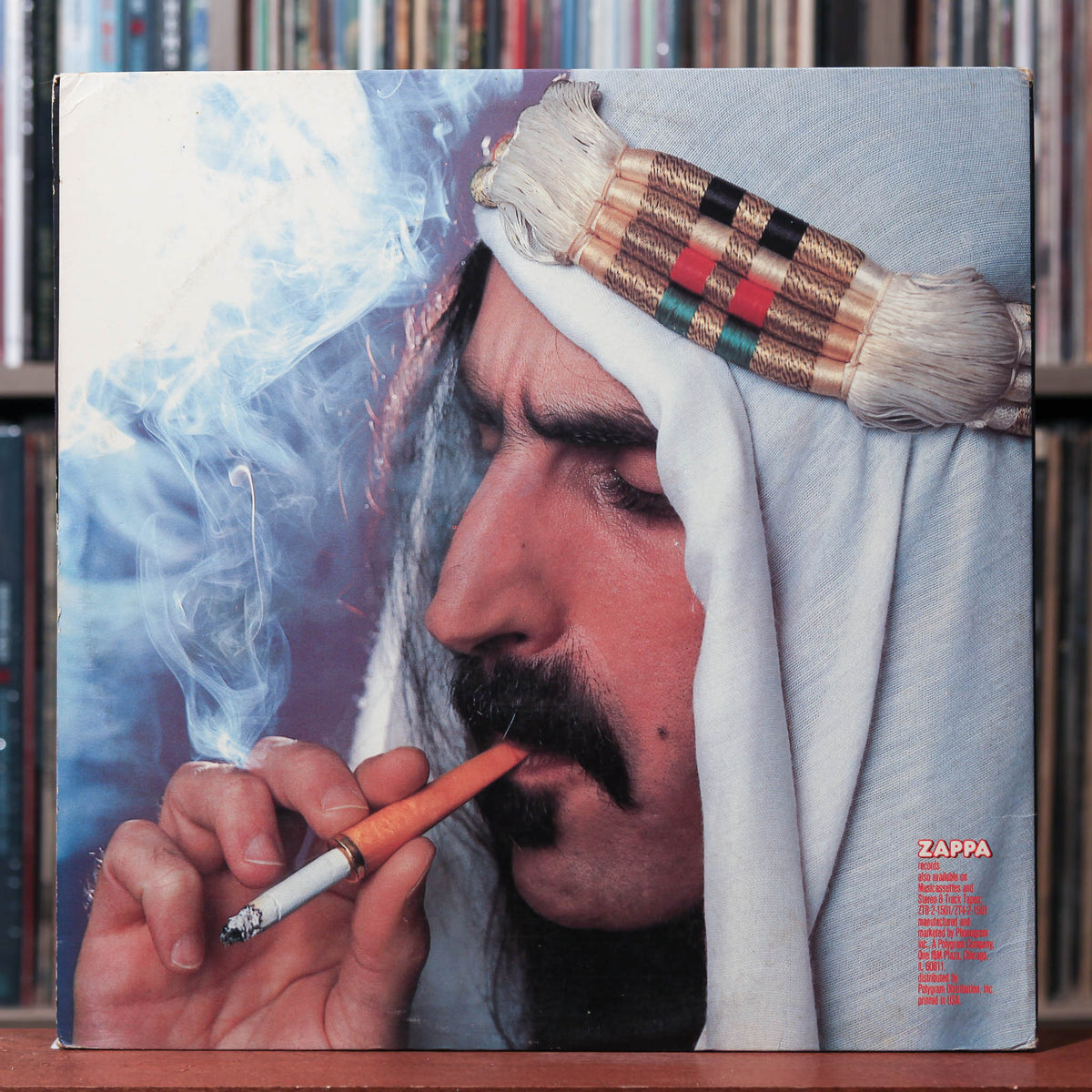 Frank Zappa - Sheik Yerbouti - 2LP 1979 Zappa Records, VG/VG
