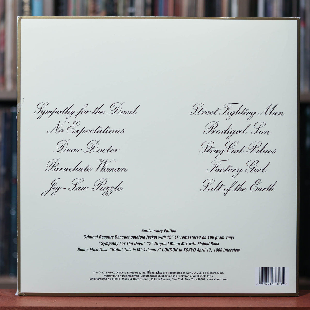 Rolling Stones - Beggars Banquet - 2018 ABKCO Anniversary Edition - EX