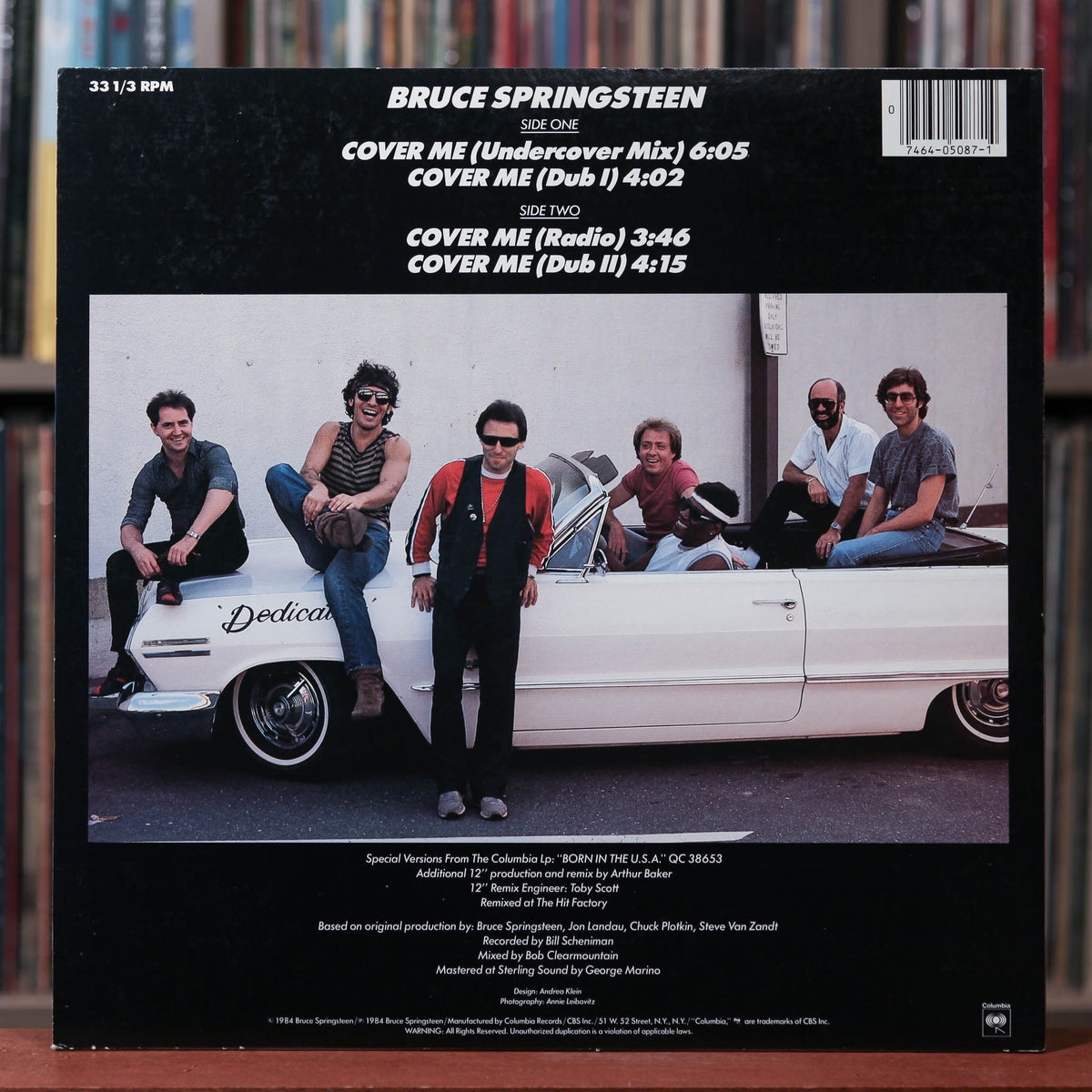Bruce Springsteen - Cover Me - 1984 Columbia, VG+/M