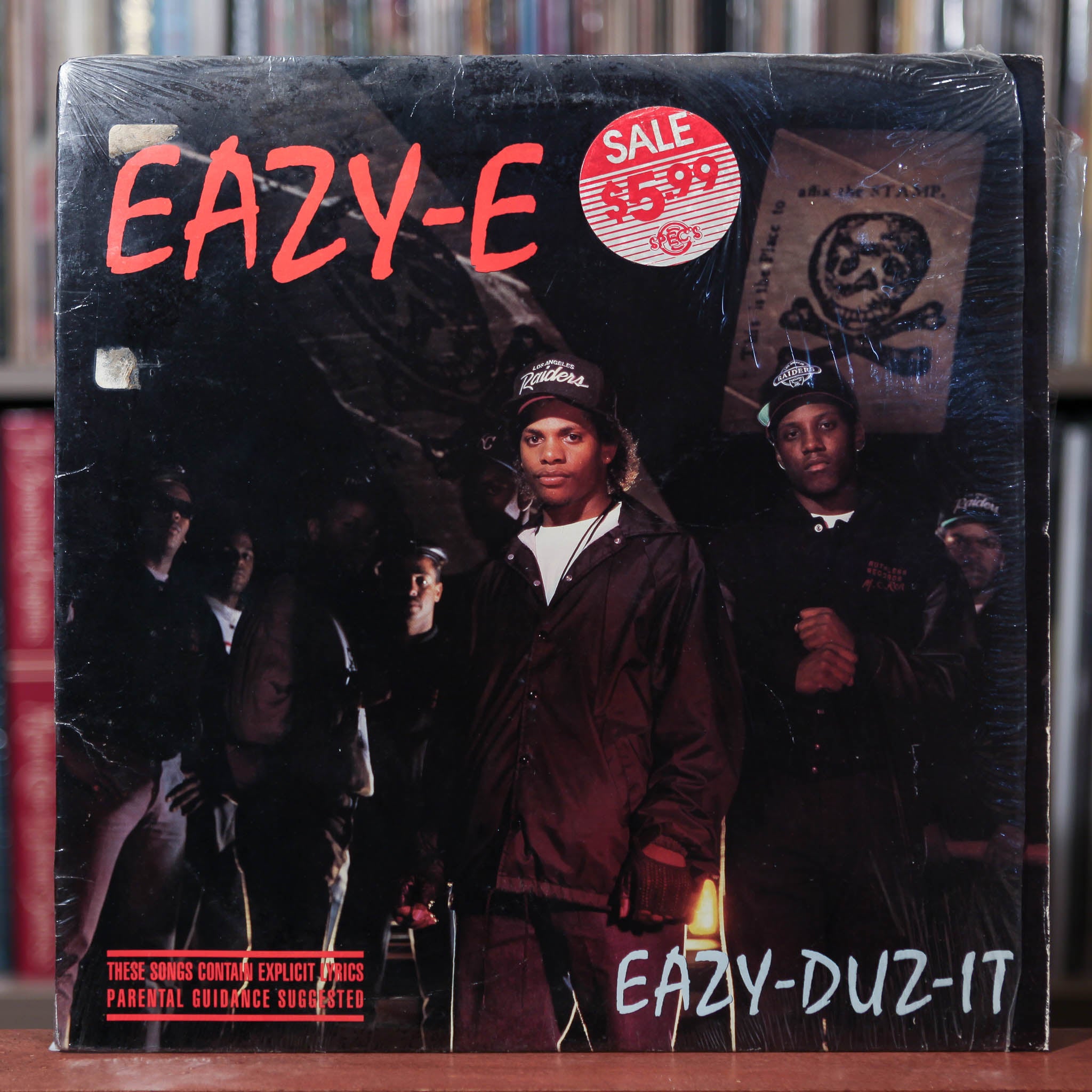 Eazy-E - Eazy-Duz-It - 1988 Ruthless Records, VG/VG w/Shrink