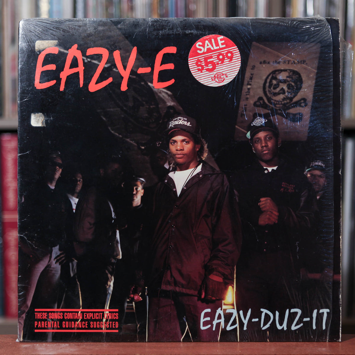 Eazy-E - Eazy-Duz-It - 1988 Ruthless Records, VG/VG w/Shrink