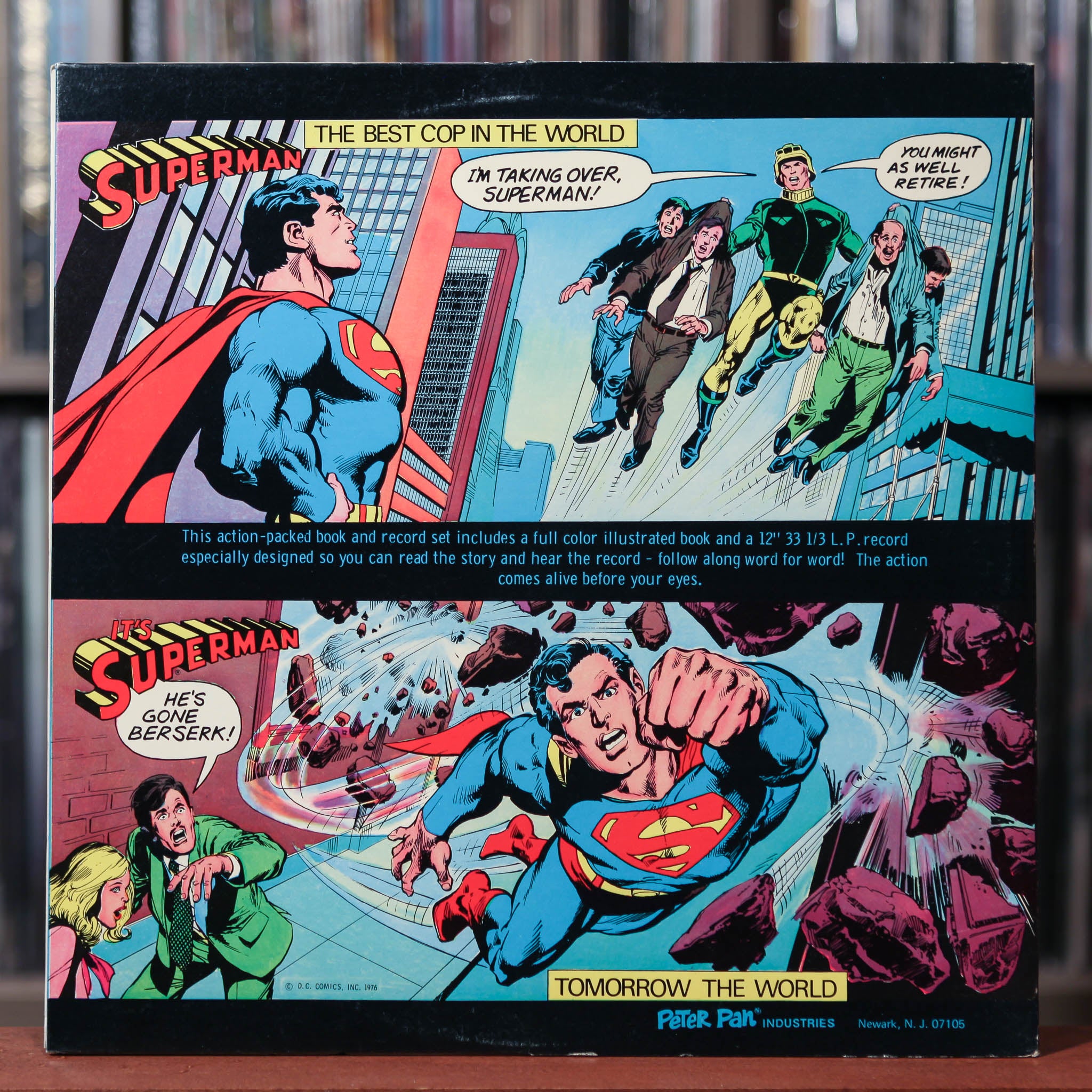 Superman - The Best Cop In The World / Tomorrow The World - 1976 Power