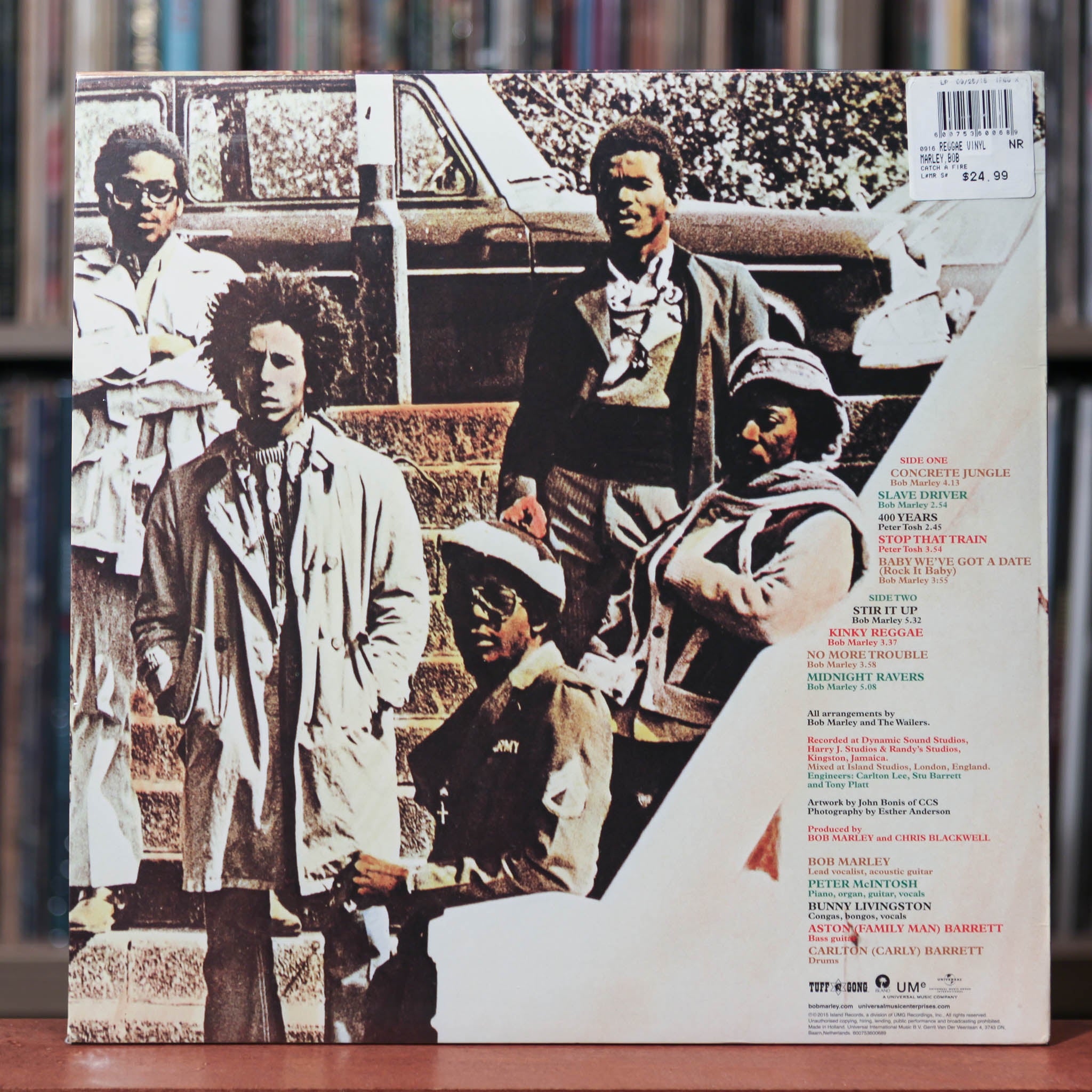 catch a fire tracklist