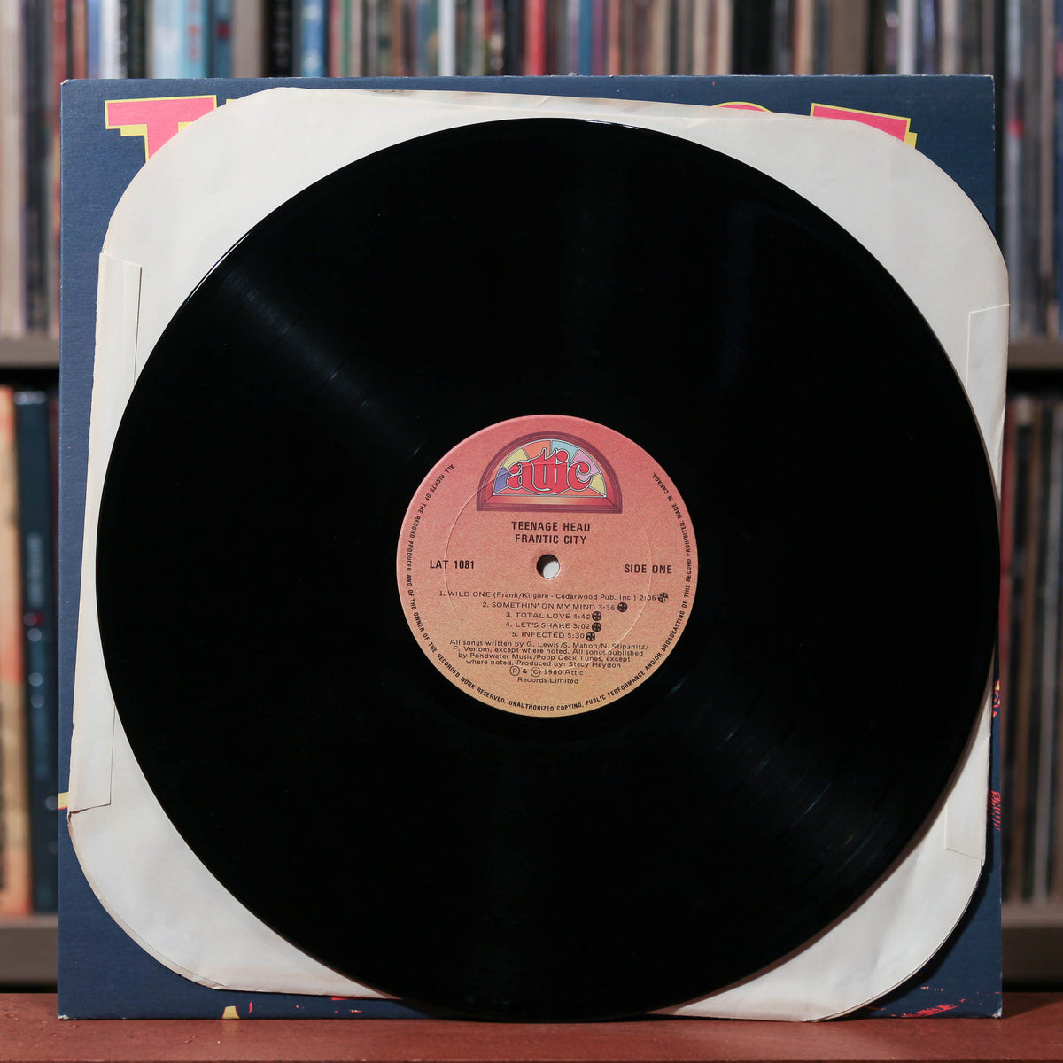 Teenage Head - Frantic City - 1980 Attic, EX/VG+