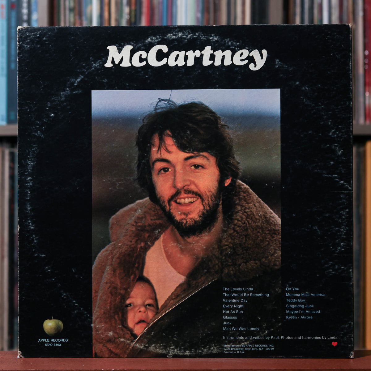 Paul McCartney - McCartney - 1970 Apple Records, VG/VG