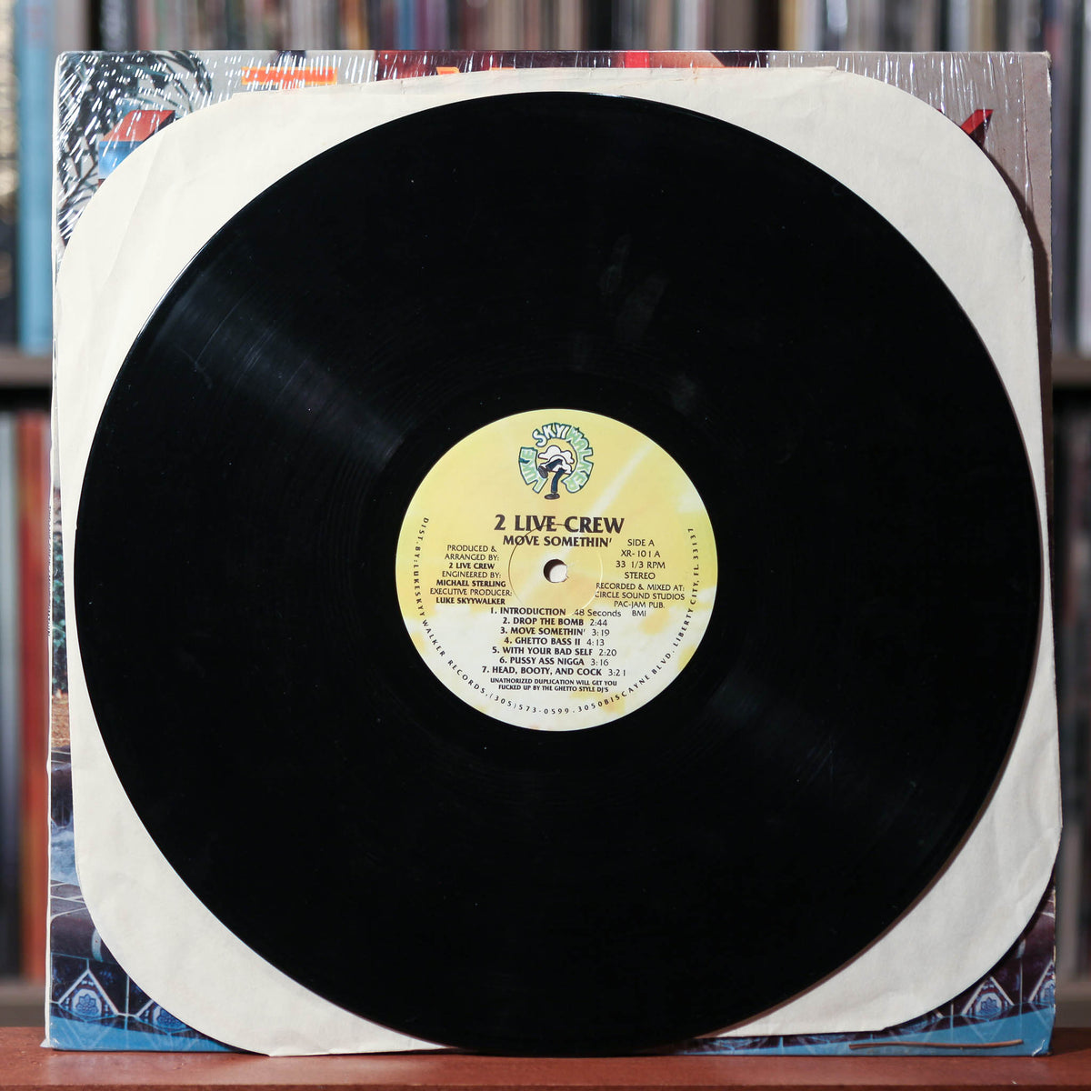 Two Live Crew - Move Somthin' - 1988 Luke Skyywalker Records, VG+/VG w