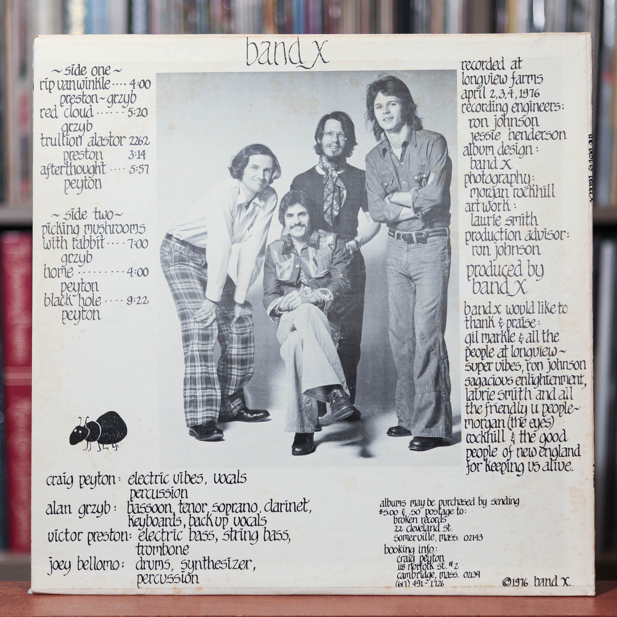 Band X - The Best of Band X - RARE - 1976 None, EX/VG