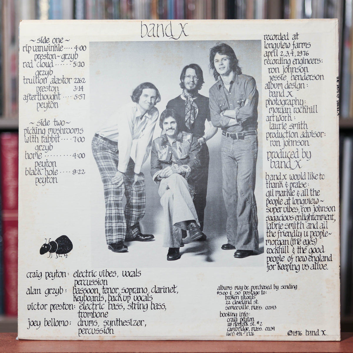 Band X - The Best of Band X - RARE - 1976 None, EX/VG