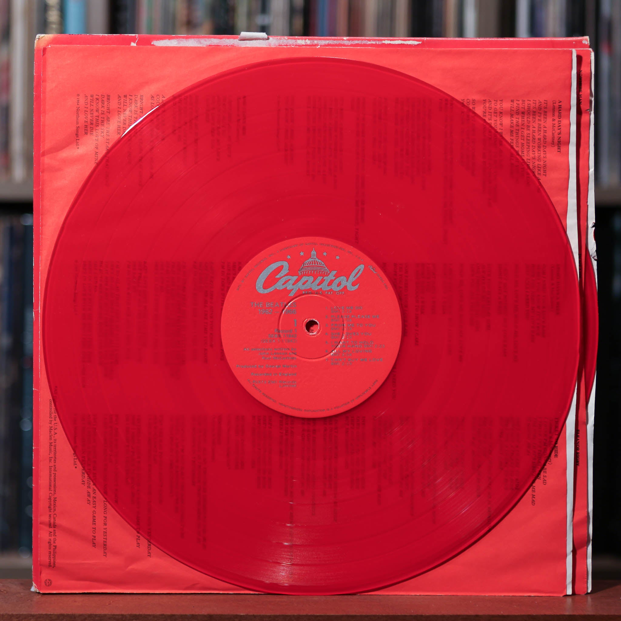 The Beatles - 1962-1966 - 2LP - 1973 Apple - Red Vinyl