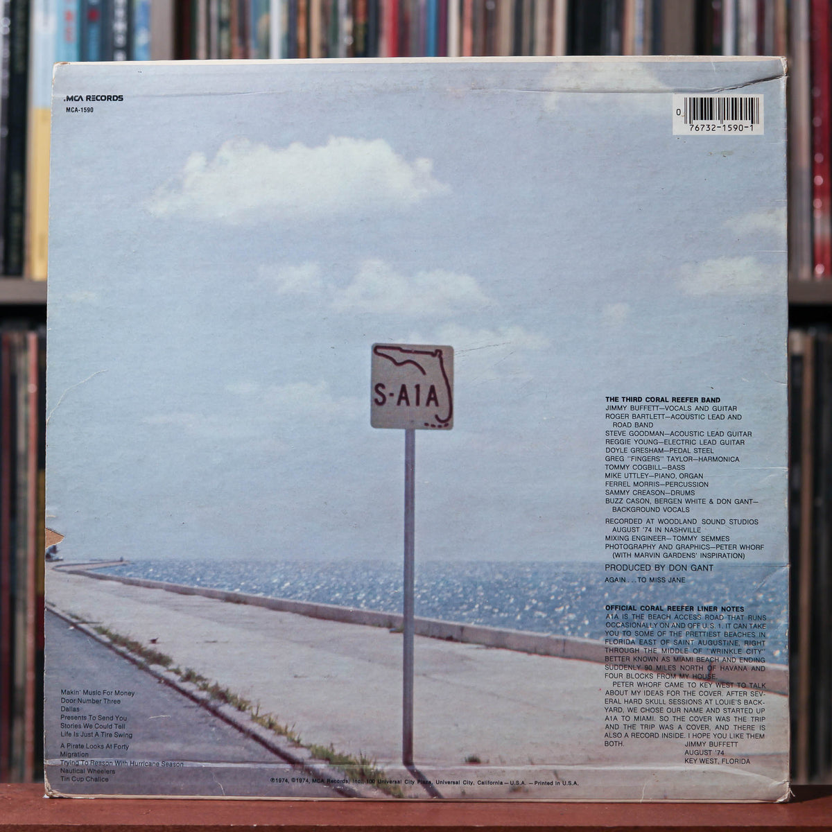 Jimmy Buffett - A1A - 1980 MCA, VG/VG