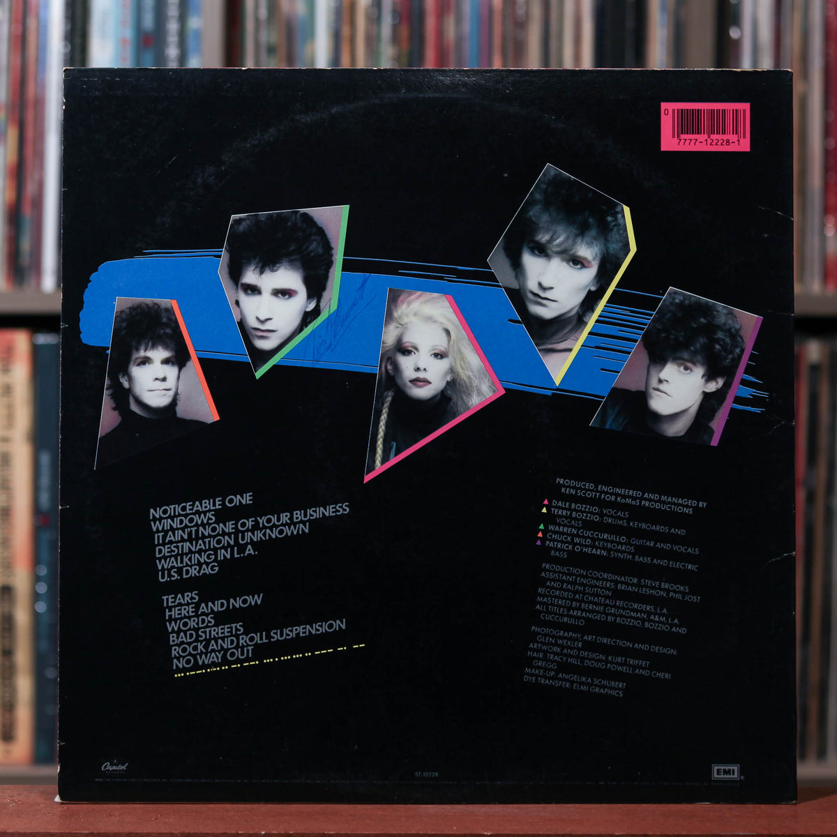 Missing Persons - Spring Session M - 1982 Capitol Records, VG+/VG+