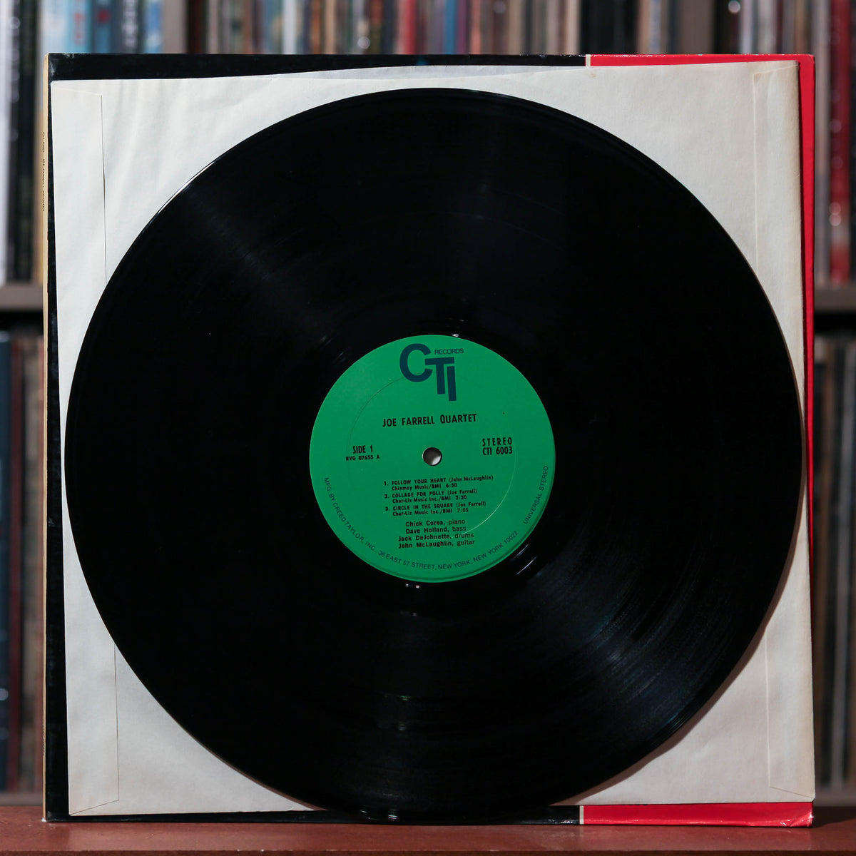 Joe Farrell Quartet - Joe Farrell Quartet - 1970 CTI Records, VG+/VG+