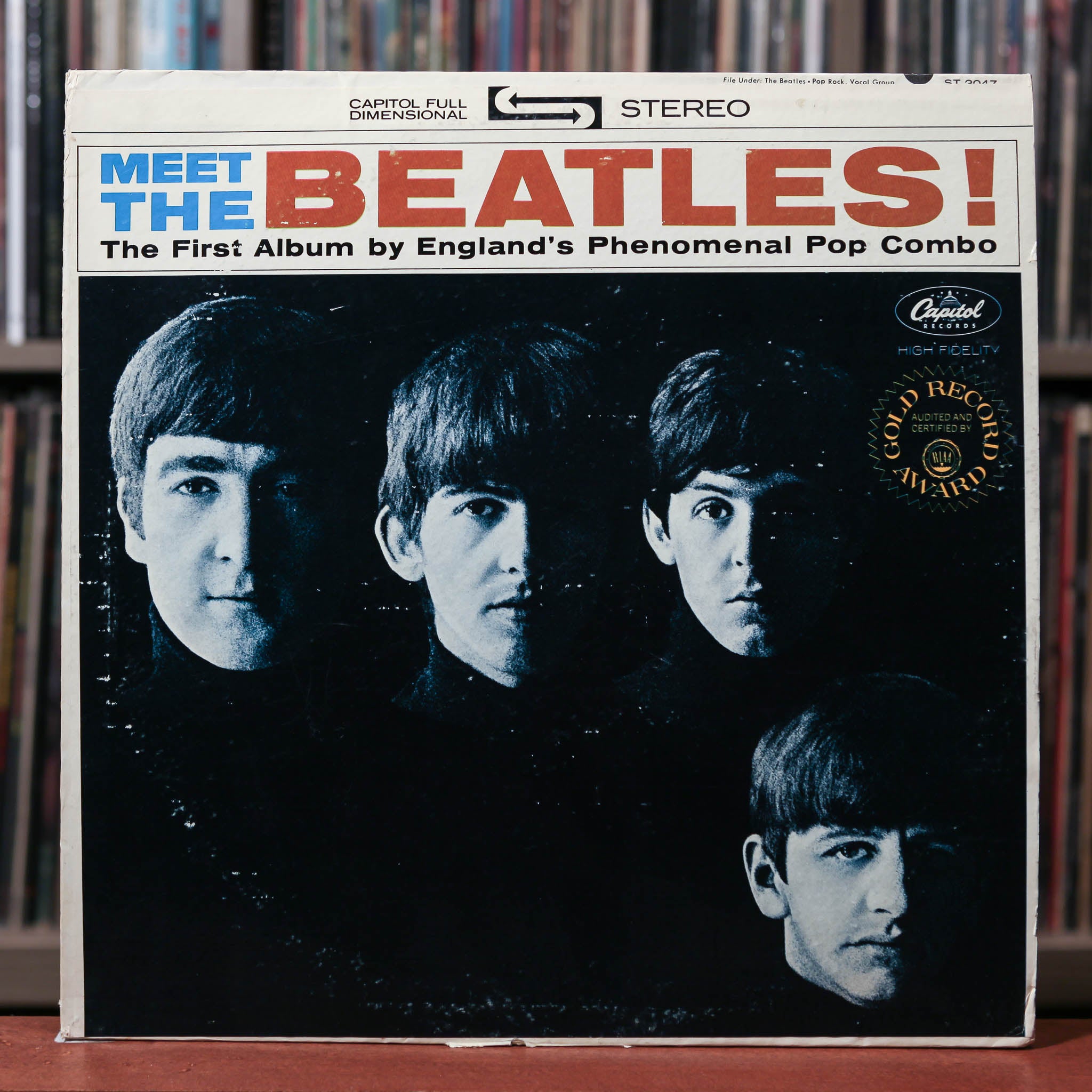 The Beatles - Meet The Beatles! - 1980's Capitol - VG/VG+