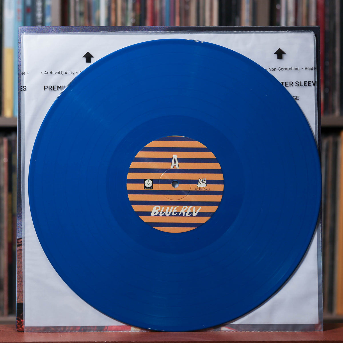 Alvvays - Blue Rev - BLUE VINYL 2022 Polyvinyl Record Company, NM/NM