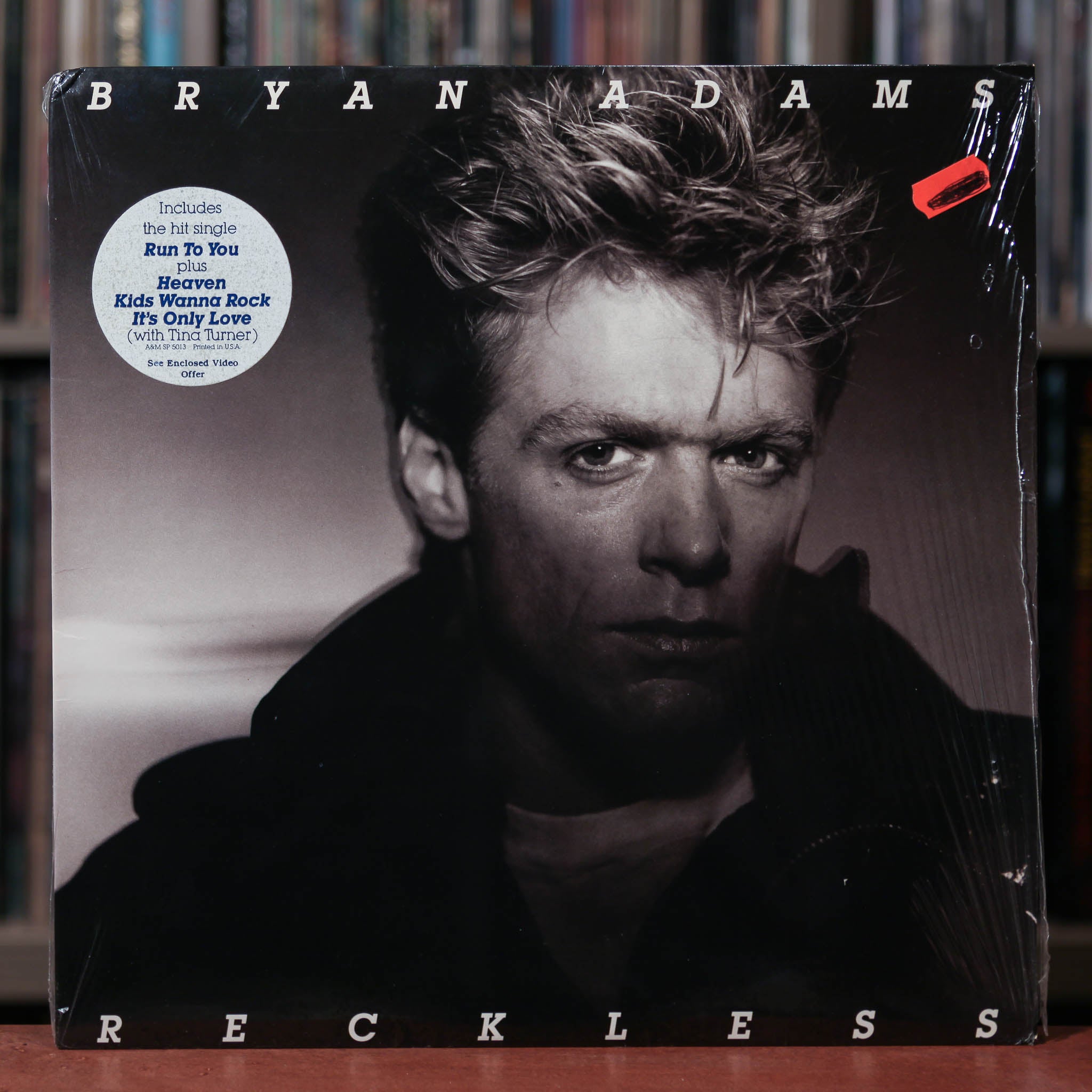 Bryan Adams - Reckless - 1984 A&M, EX/EX w/Shrink