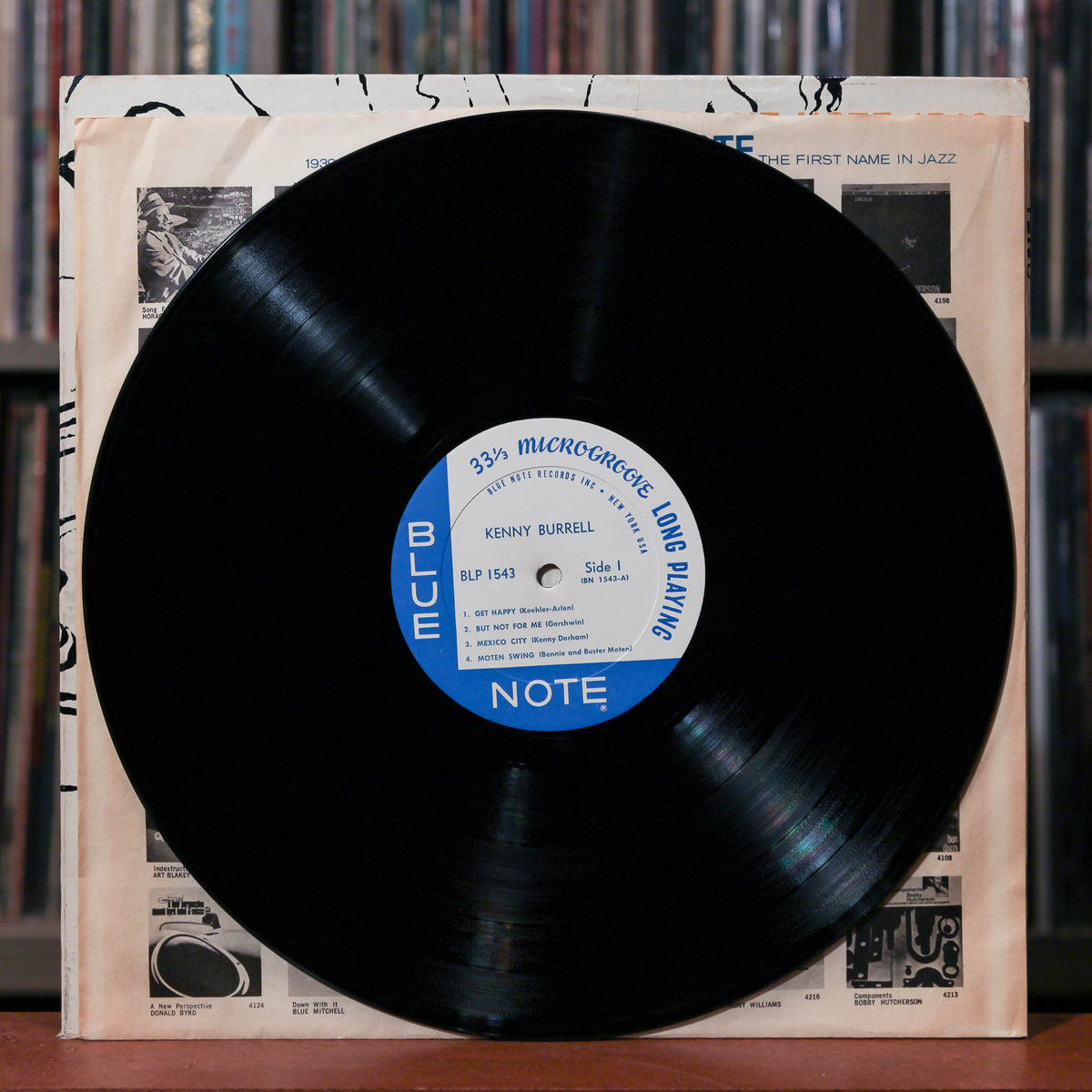 Kenny Burrell - Kenny Burrell - 1966 Blue Note, VG/VG+