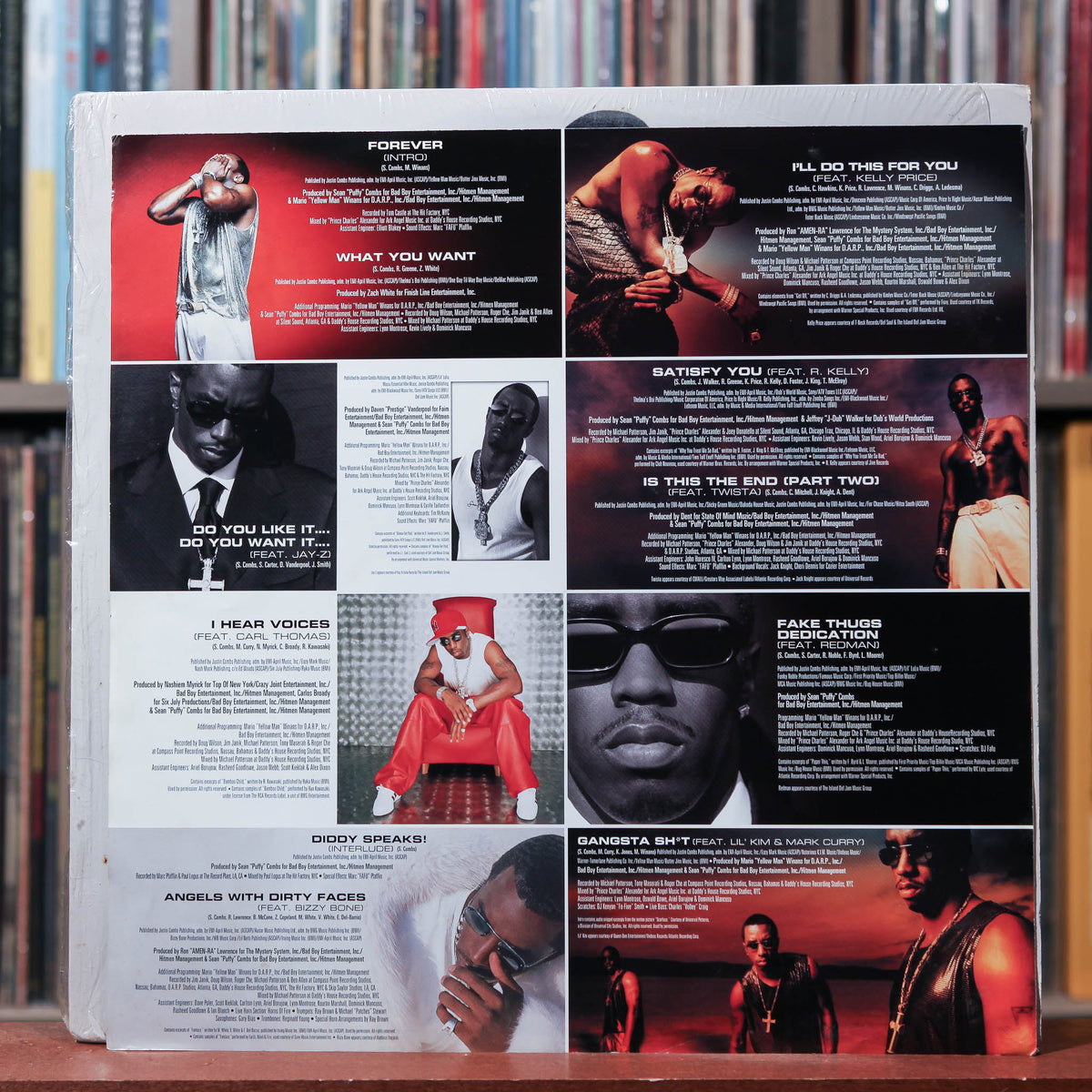 Puff Daddy - Forever - 2LP IN SHRINK W/ HYPE & INSERT 1999 Bad Boy Ent