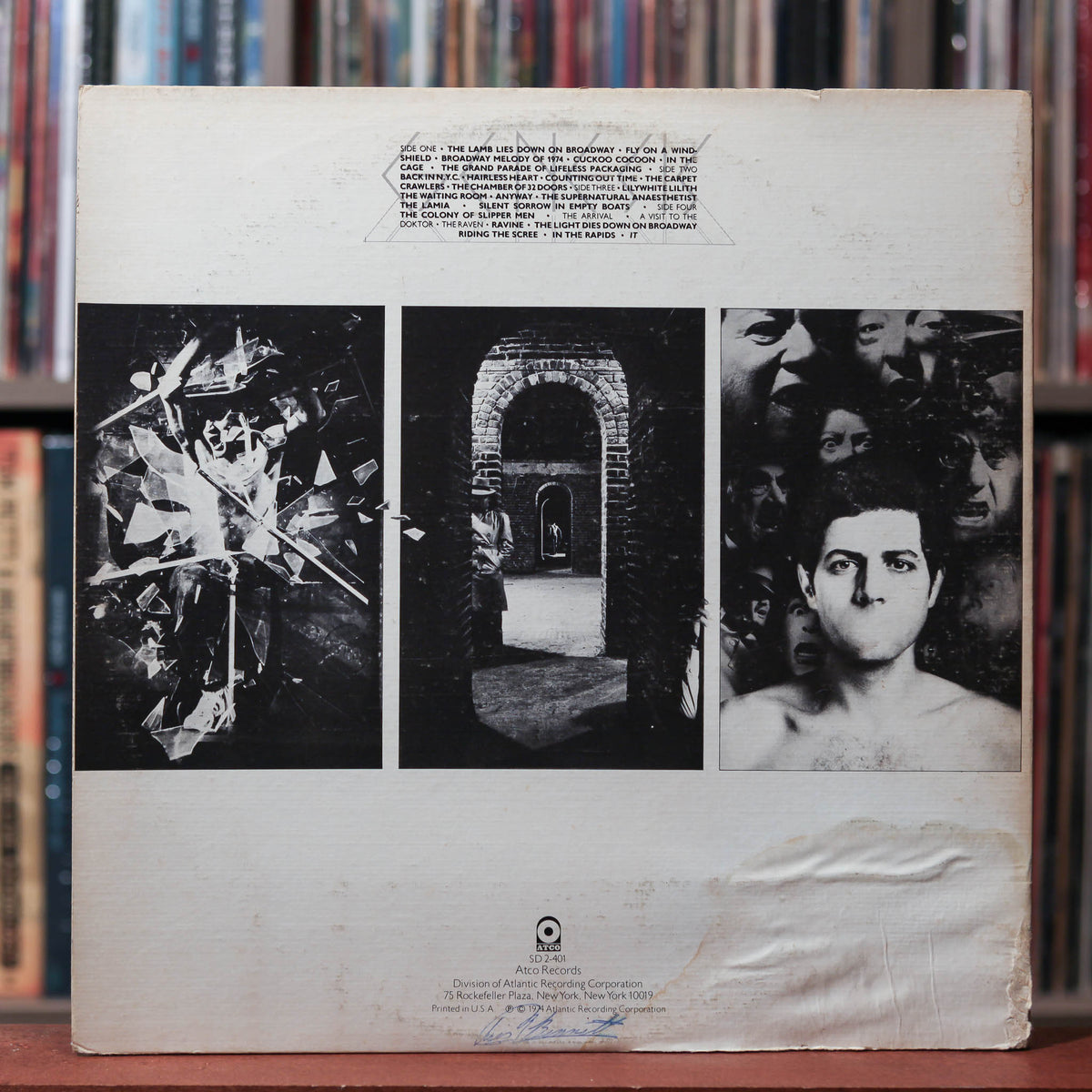 Genesis - The Lamb Lies Down On Broadway - 2LP 1974 ATCO Records, VG/V