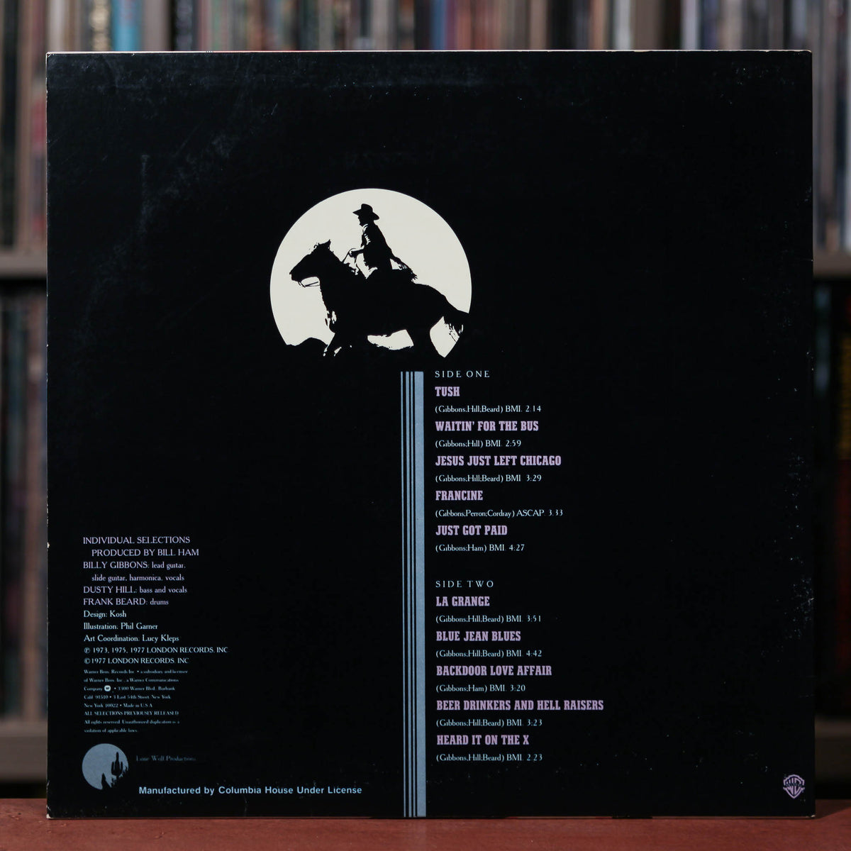 ZZ Top - The Best Of ZZ Top - 1979 Warner, VG+/VG+