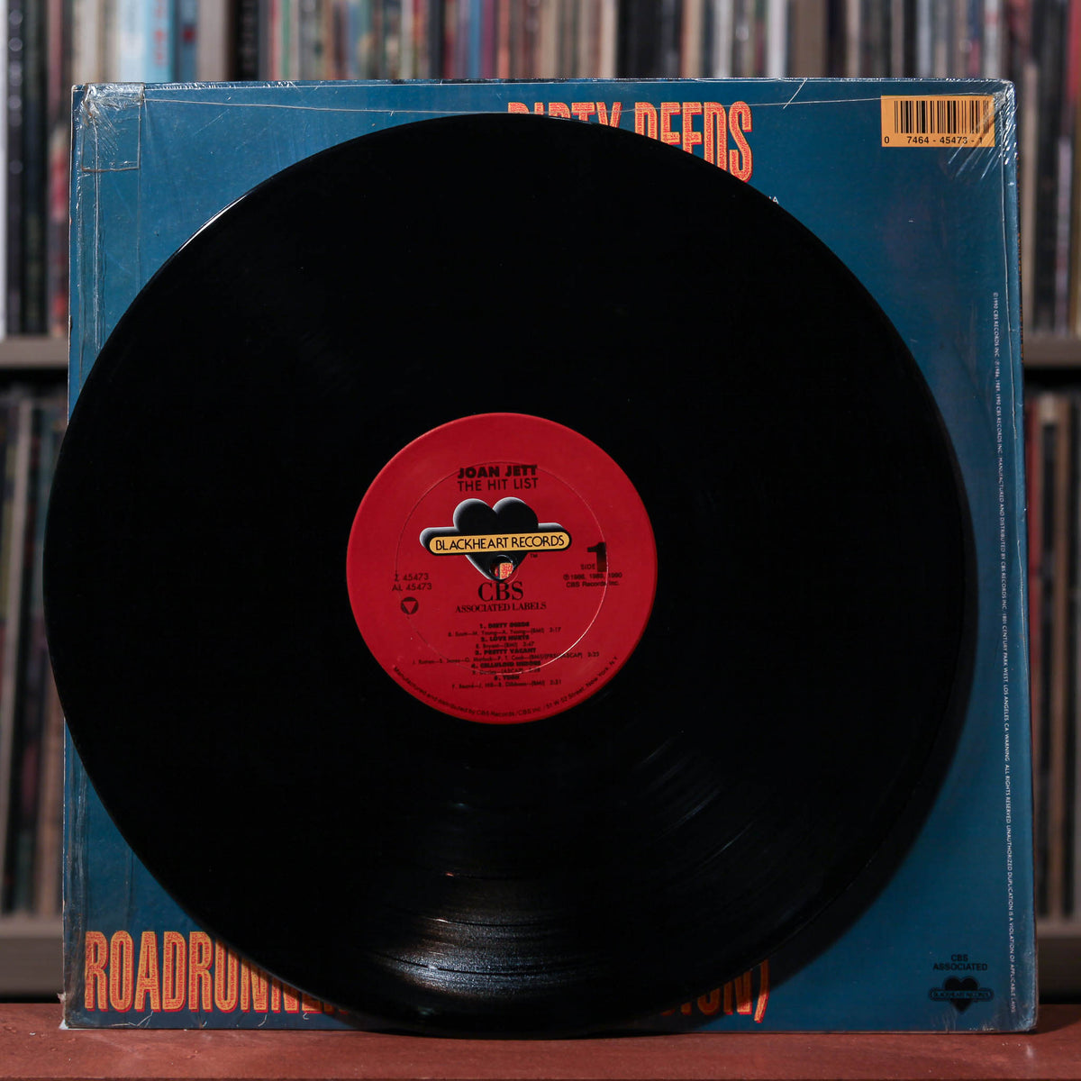 Joan Jett - The Hit List - 1990 CBS Associated Records, VG+/VG+