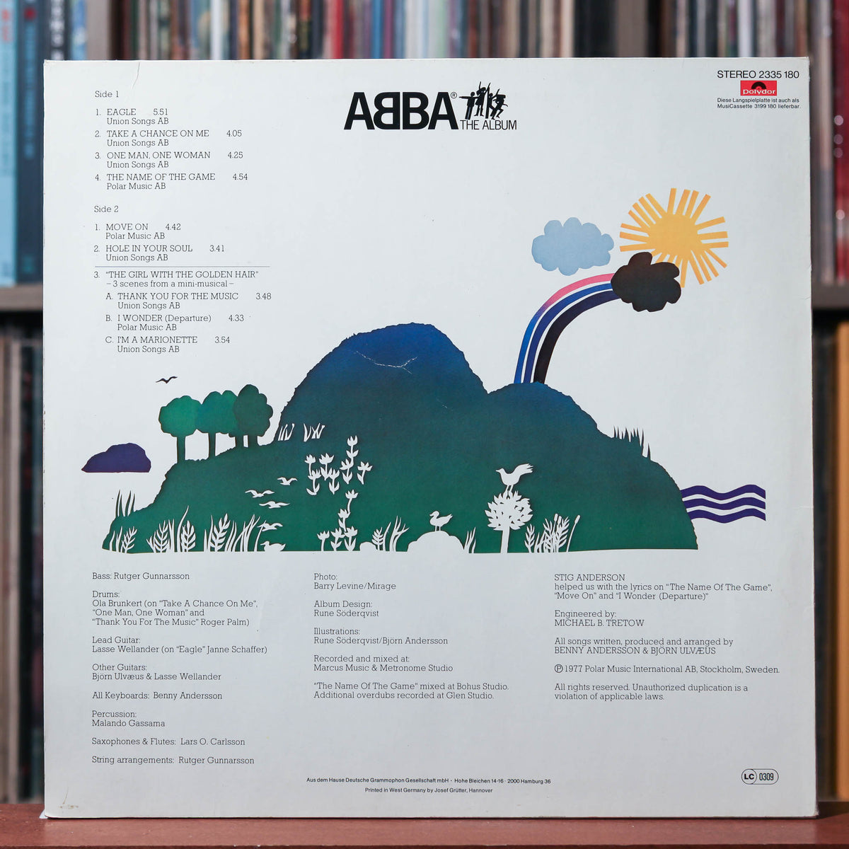 ABBA - The Album - GERMANY 1978 Polydor, VG+/VG+