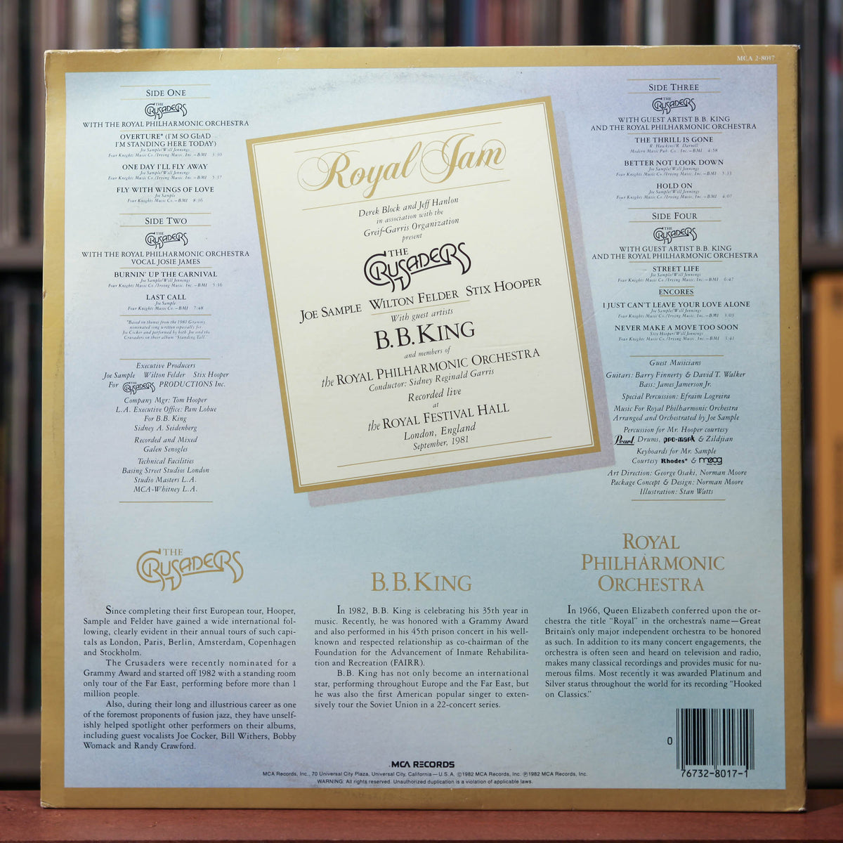 The Crusaders - Royal Jam - 2LP - 1982 MCA, VG+/EX