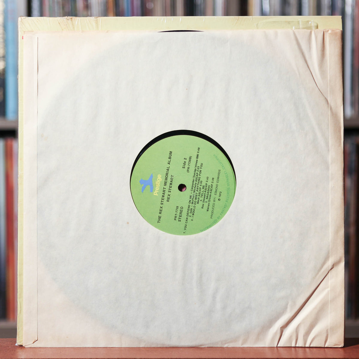 Rex Stewart - The Rex Stewart Memorial Album - 1972 Prestige, VG+/VG+